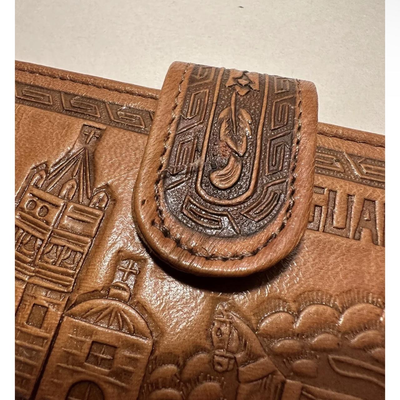 New Condition Brown Leather Guadalajara Wallet - Depop
