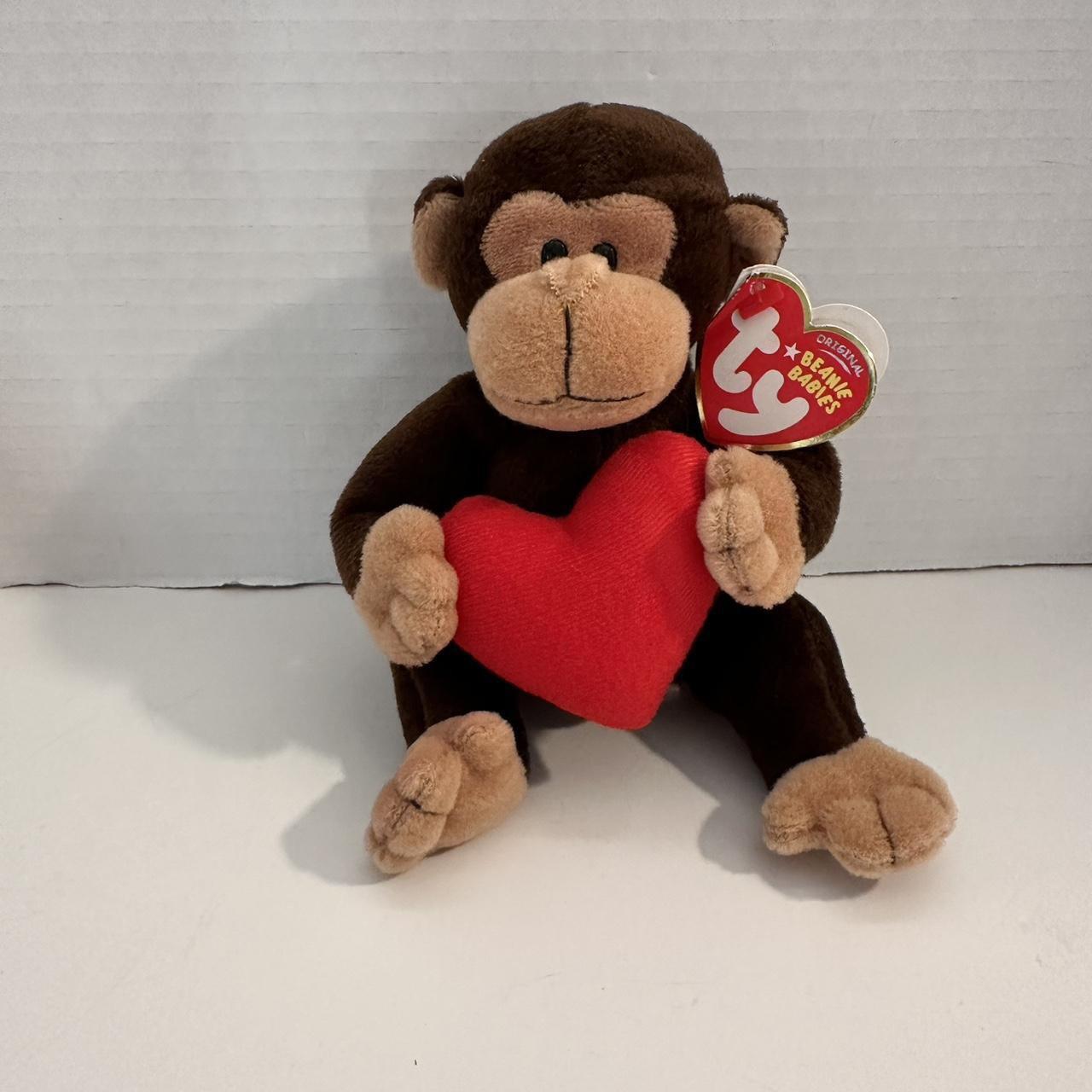 Ty Beanie Babies Collection D'vine The Monkey and... - Depop