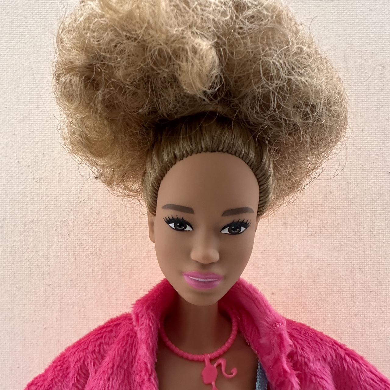 preowned, restyled! Biracial, Barbie doll curly... - Depop