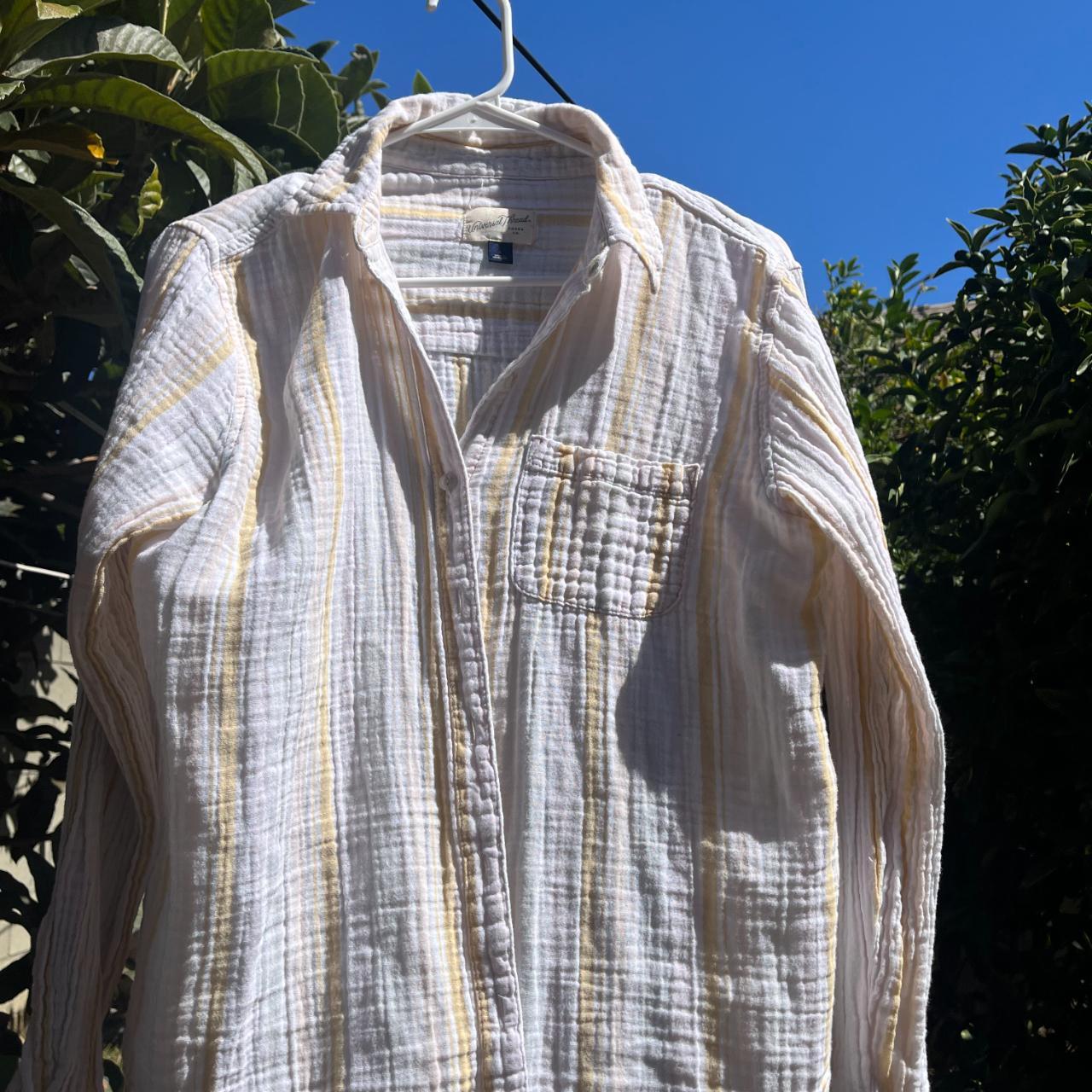 UNIVERSAL THREAD - Long Sleeve Button Down | Worn Twice - Depop