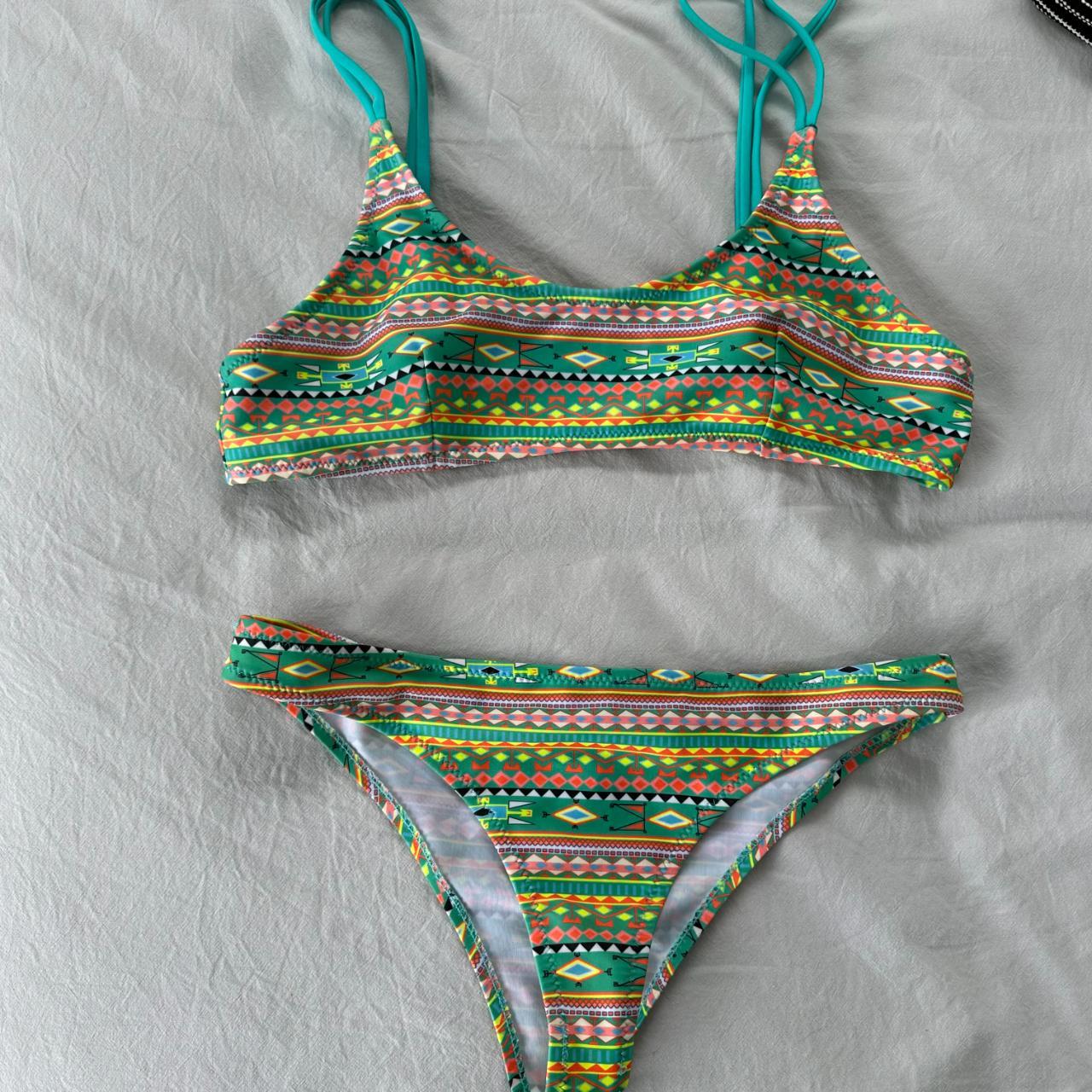 Colourful bikinis - Depop