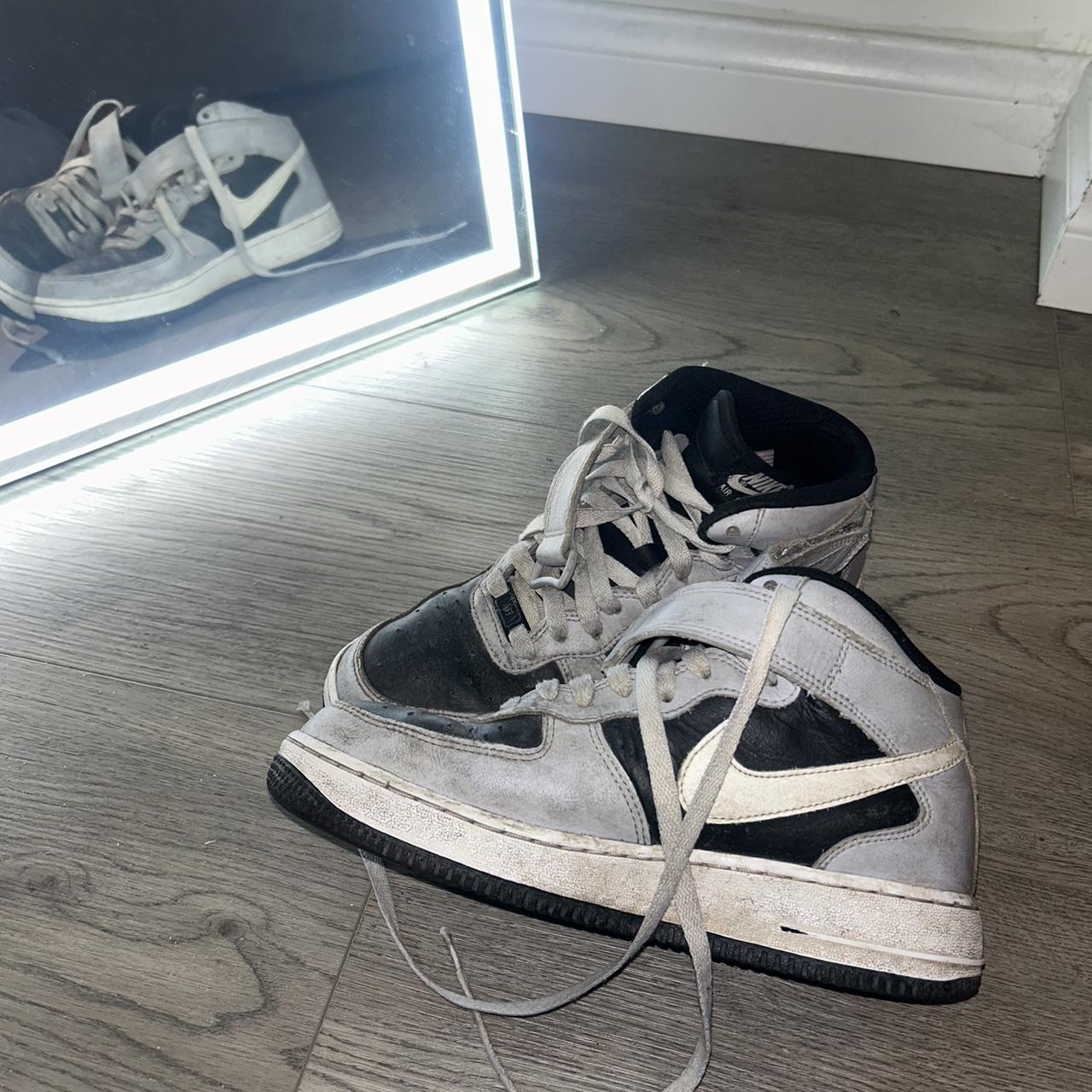 custom nikes #nike #hightop #shoes - Depop