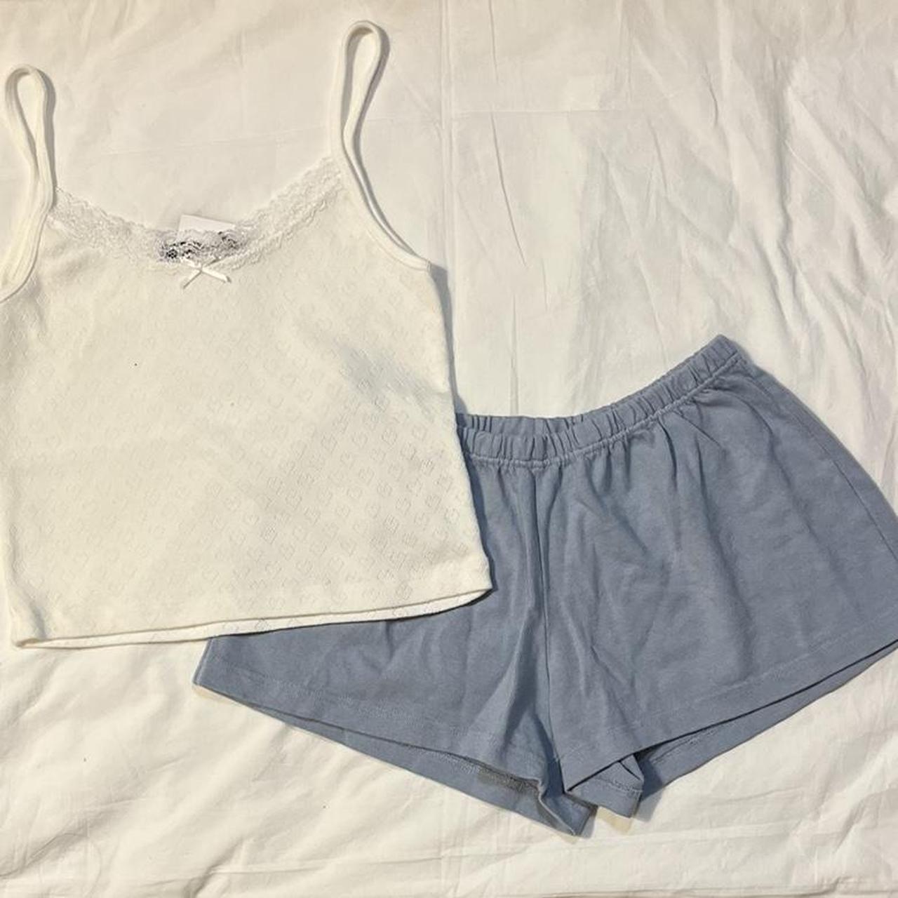 brandy melville matching pj set BNWT price: $40... - Depop