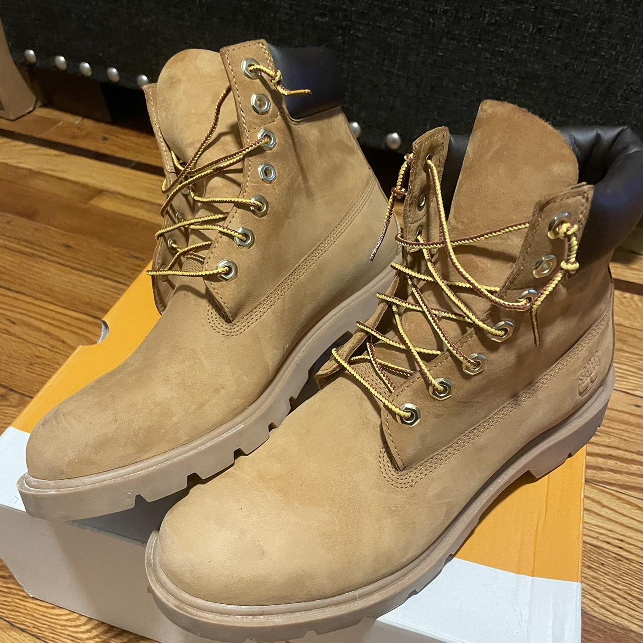 Timberlands size 10 great condition Worn a few... - Depop