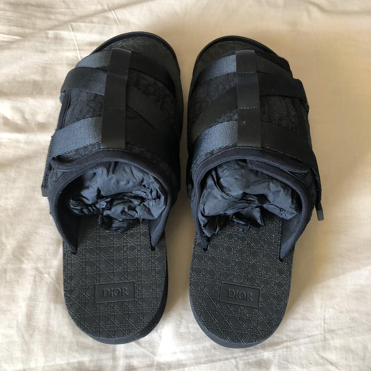 Dior men’s Alpha sandals Almost brand new, only... - Depop