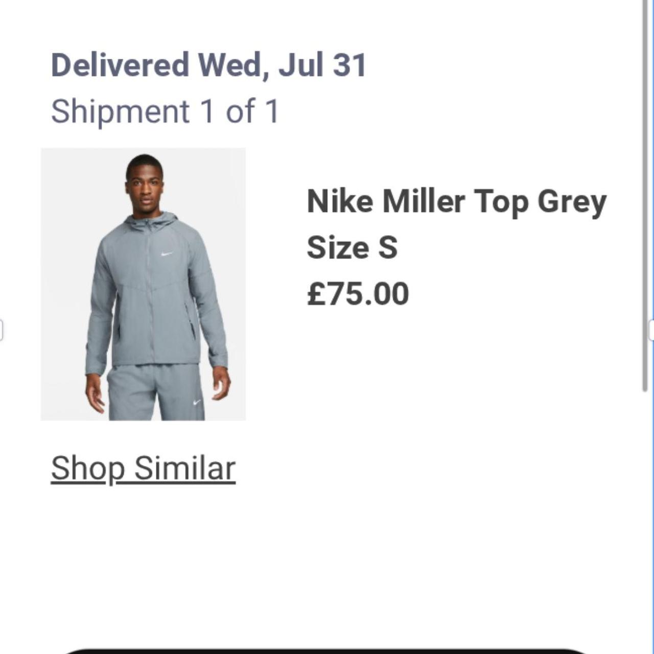 Nike Miller Reflective Tracksuit Top - Size... | Depop