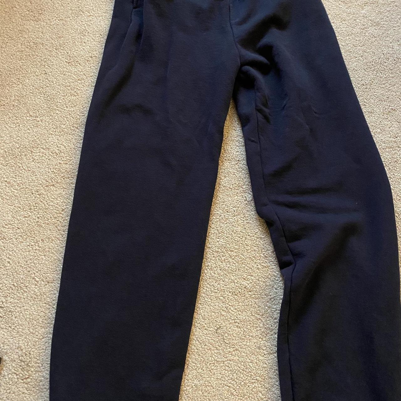 UNIQLO Women's Navy Joggers-tracksuits | Depop