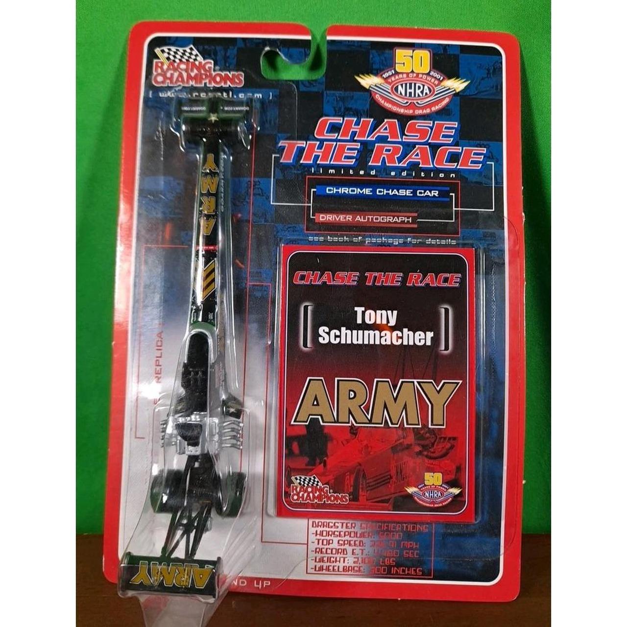 2001 Racing Champions TONY SCHUMACHER CHASE THE RACE... | Depop