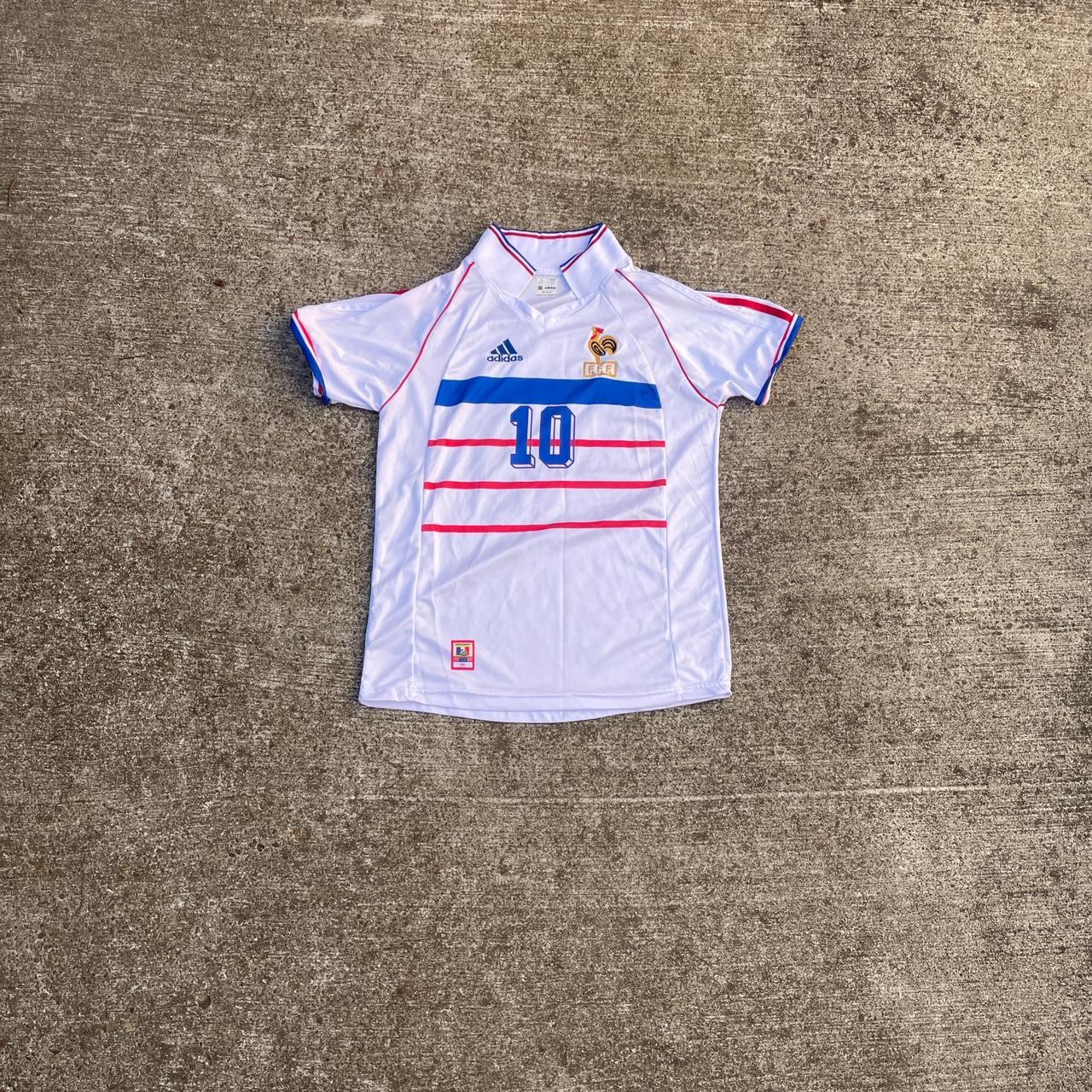 Zinedine Zidane retro soccer jersey. #retro... | Depop