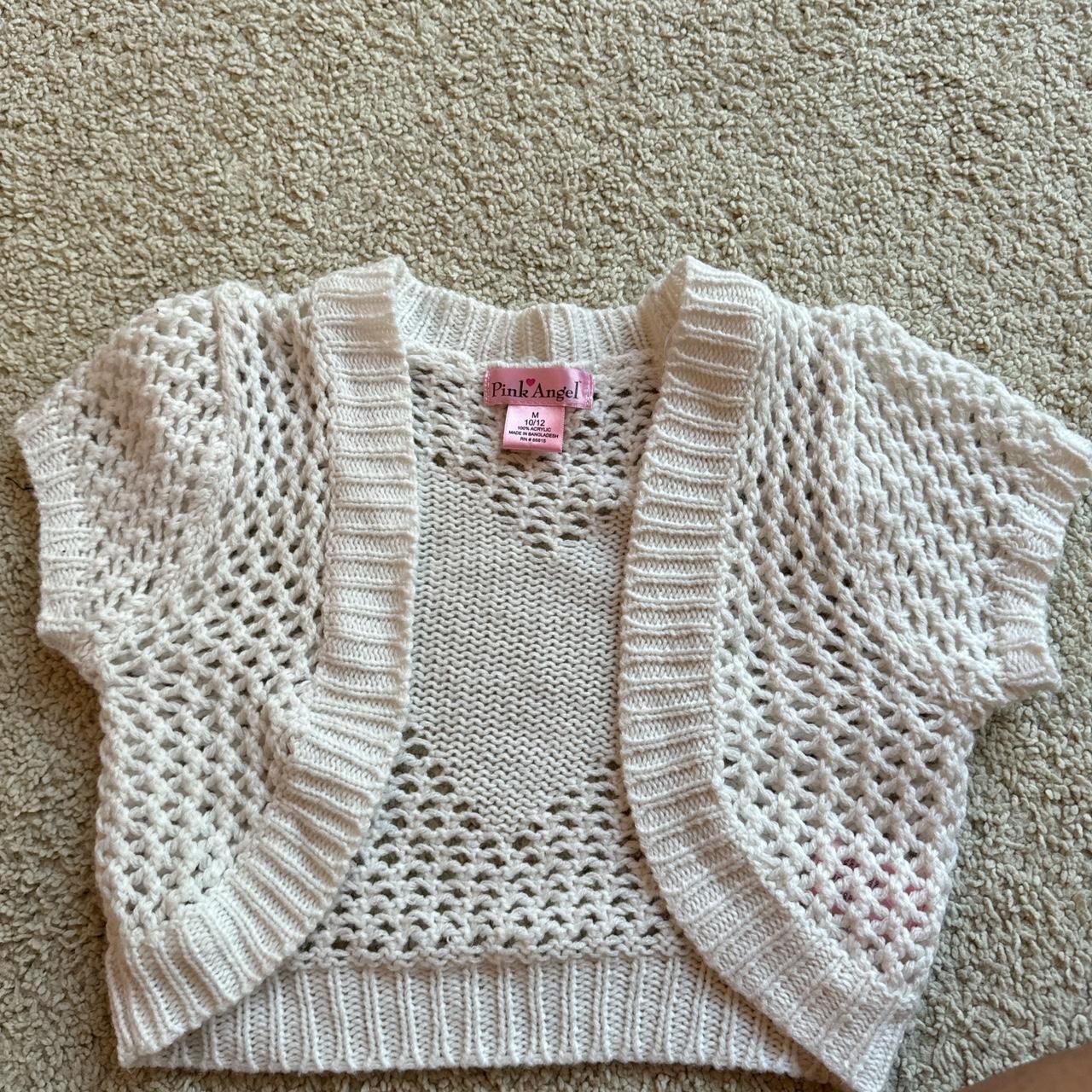 y2k cardigan so cute and adorable to layer with i... - Depop