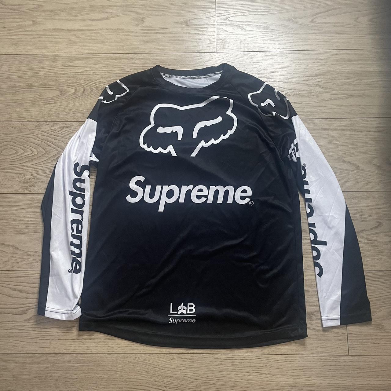 Supreme Fox Racing Moto Jersey size M - Depop