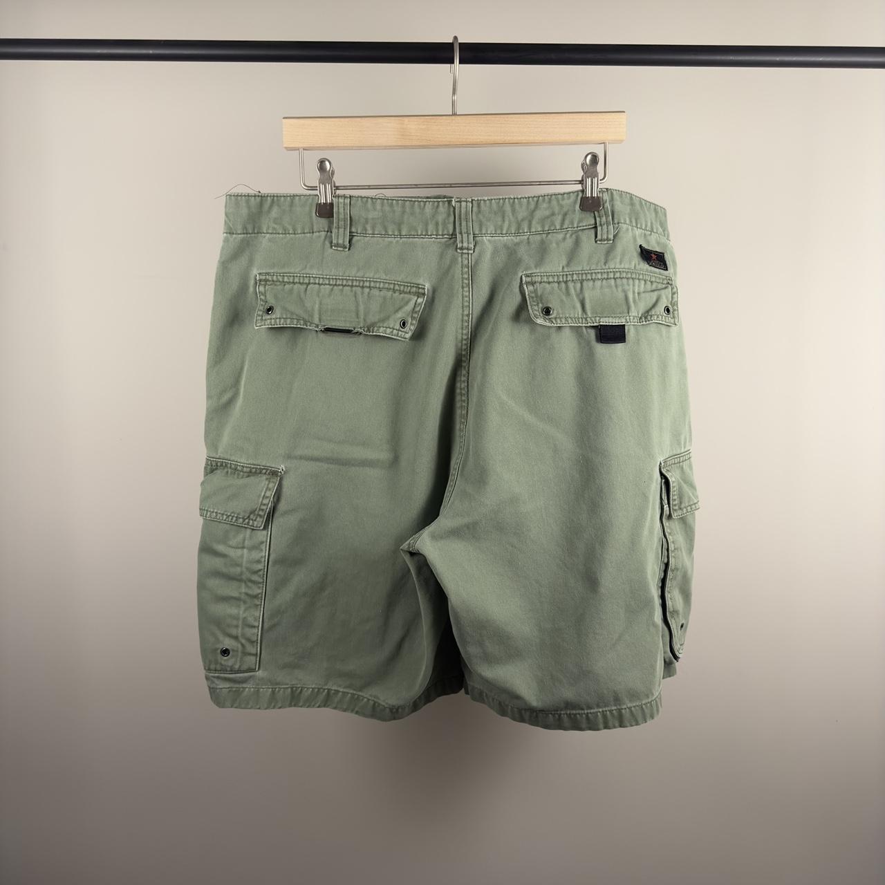 American Vintage Men's Green Shorts | Depop