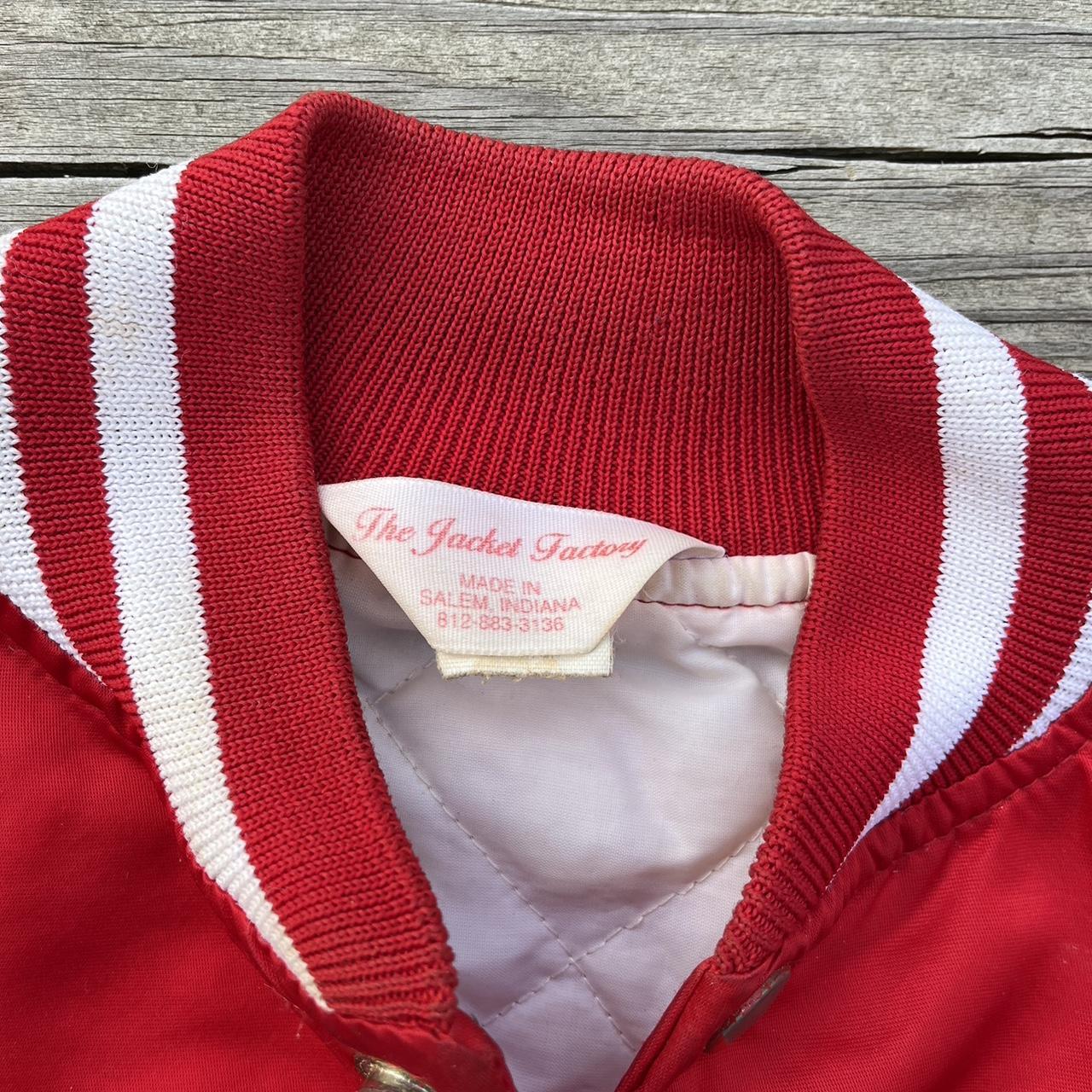 Vintage Indiana Hoosiers snap up jacket. The Jacket... - Depop
