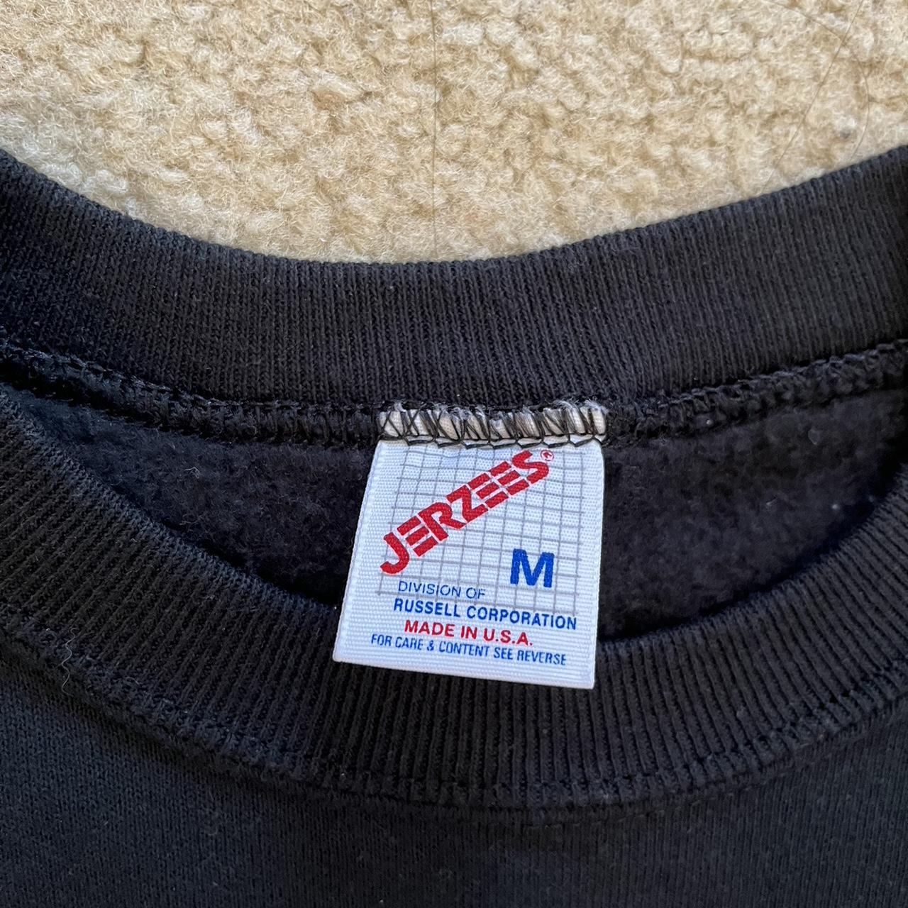 Vintage black crew neck! #vintage #jerzees #usa... - Depop