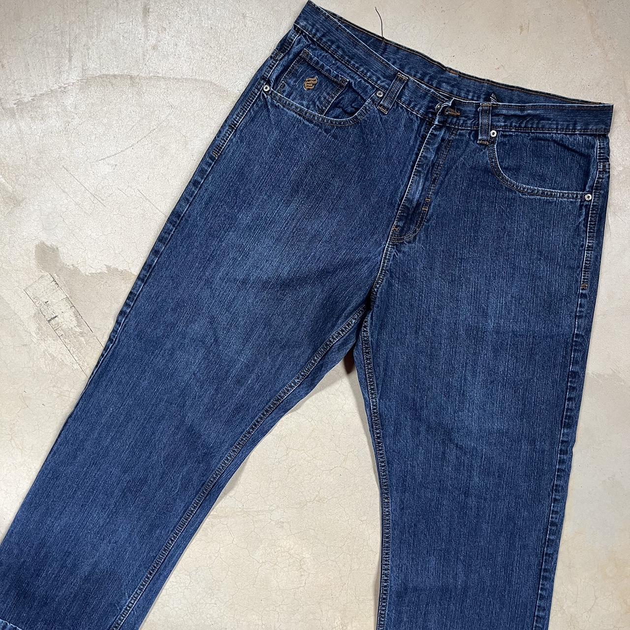 Y2K Rocawear Double-R jeans! Light distressing... - Depop