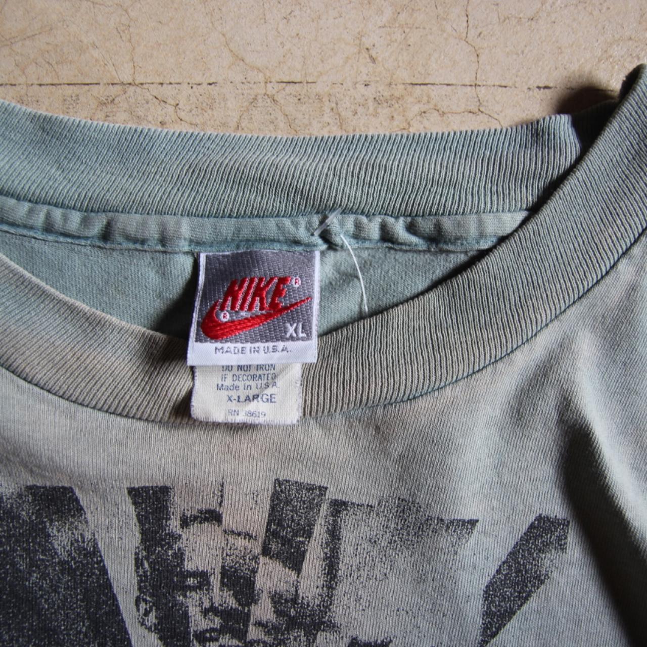 Vintage 90s Nike Distressed shirt Size XL Flaws:... - Depop