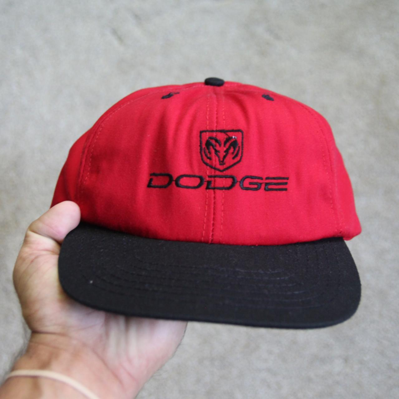 Vintage Dodge hat Snapback OSFA Flaws: Not well... - Depop