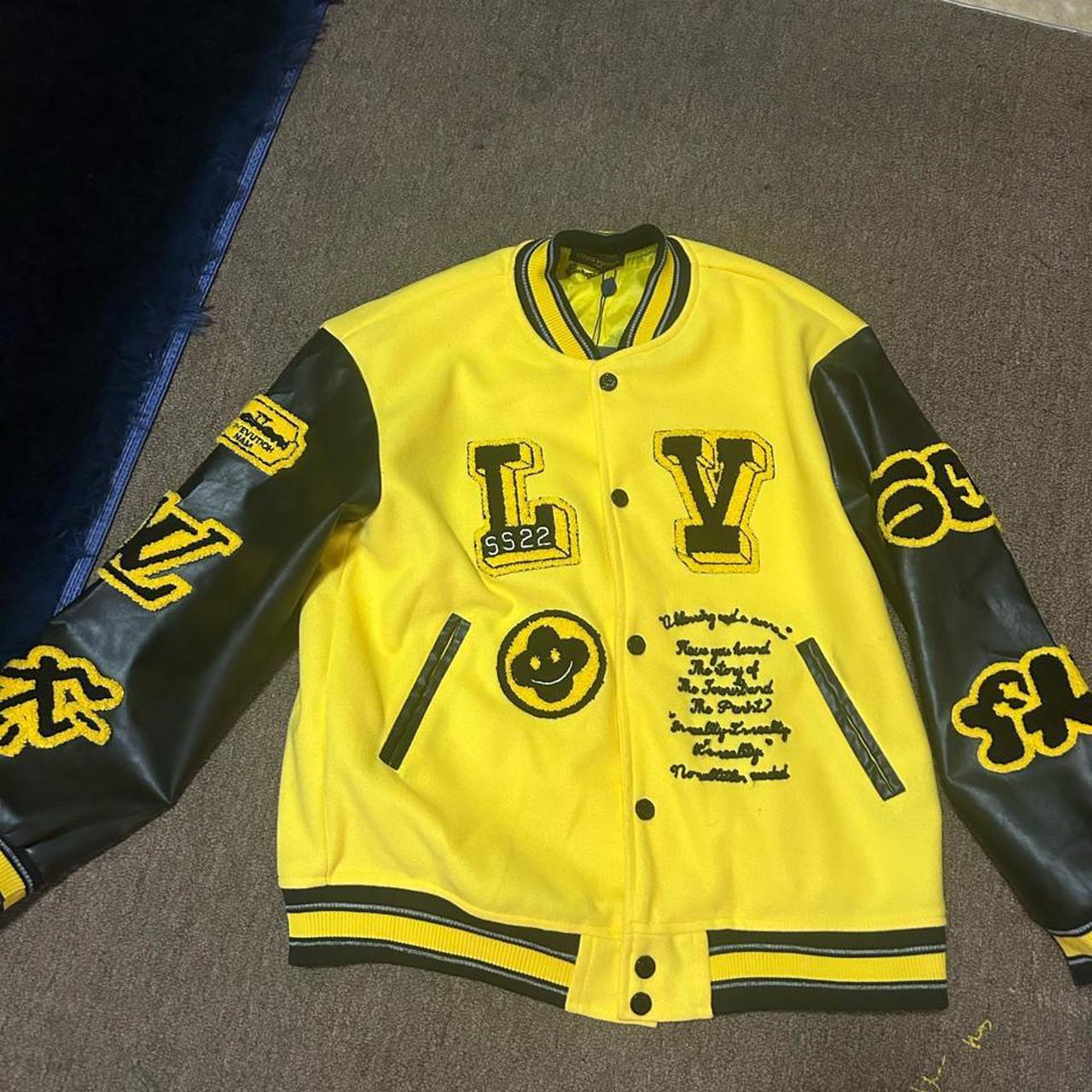 Louis Vuitton varsity Jacket #jacket #louisvuitton... - Depop