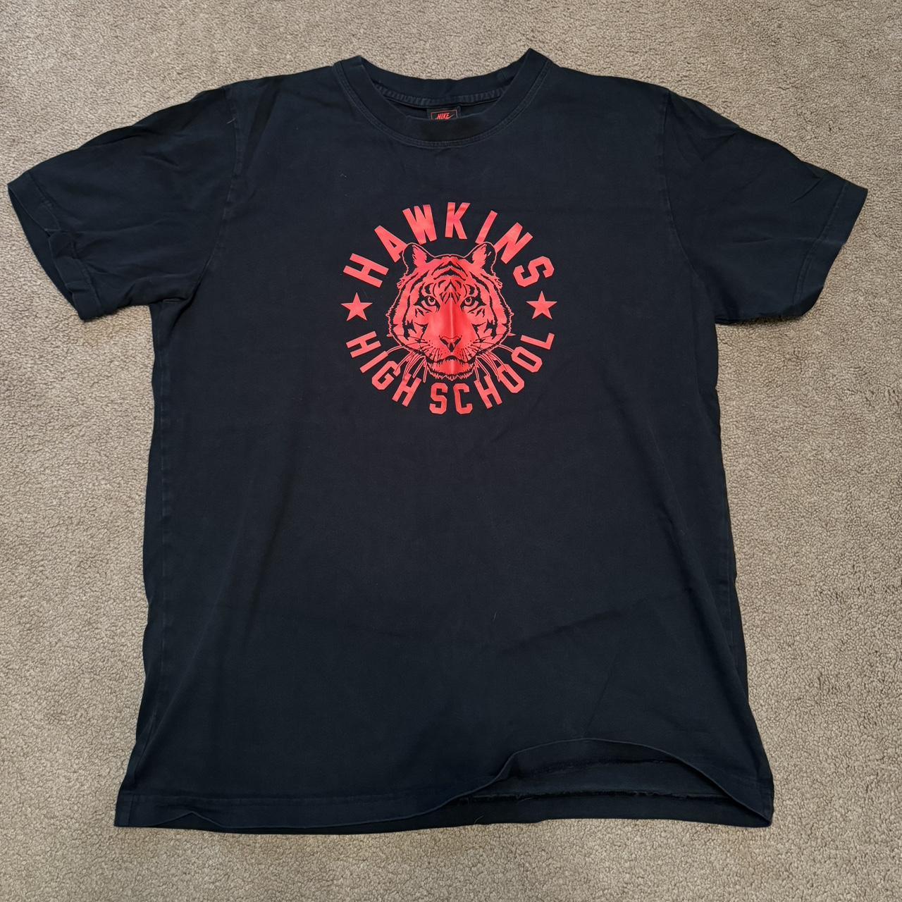 Nike x Stranger Things tee shirt - Depop