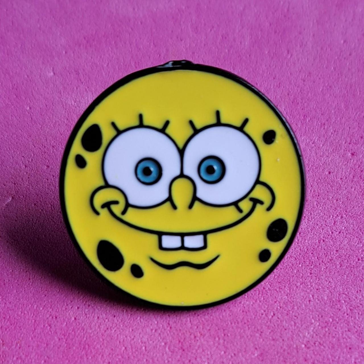 SpongeBob Enamel Pin Badge 😊 Available... - Depop