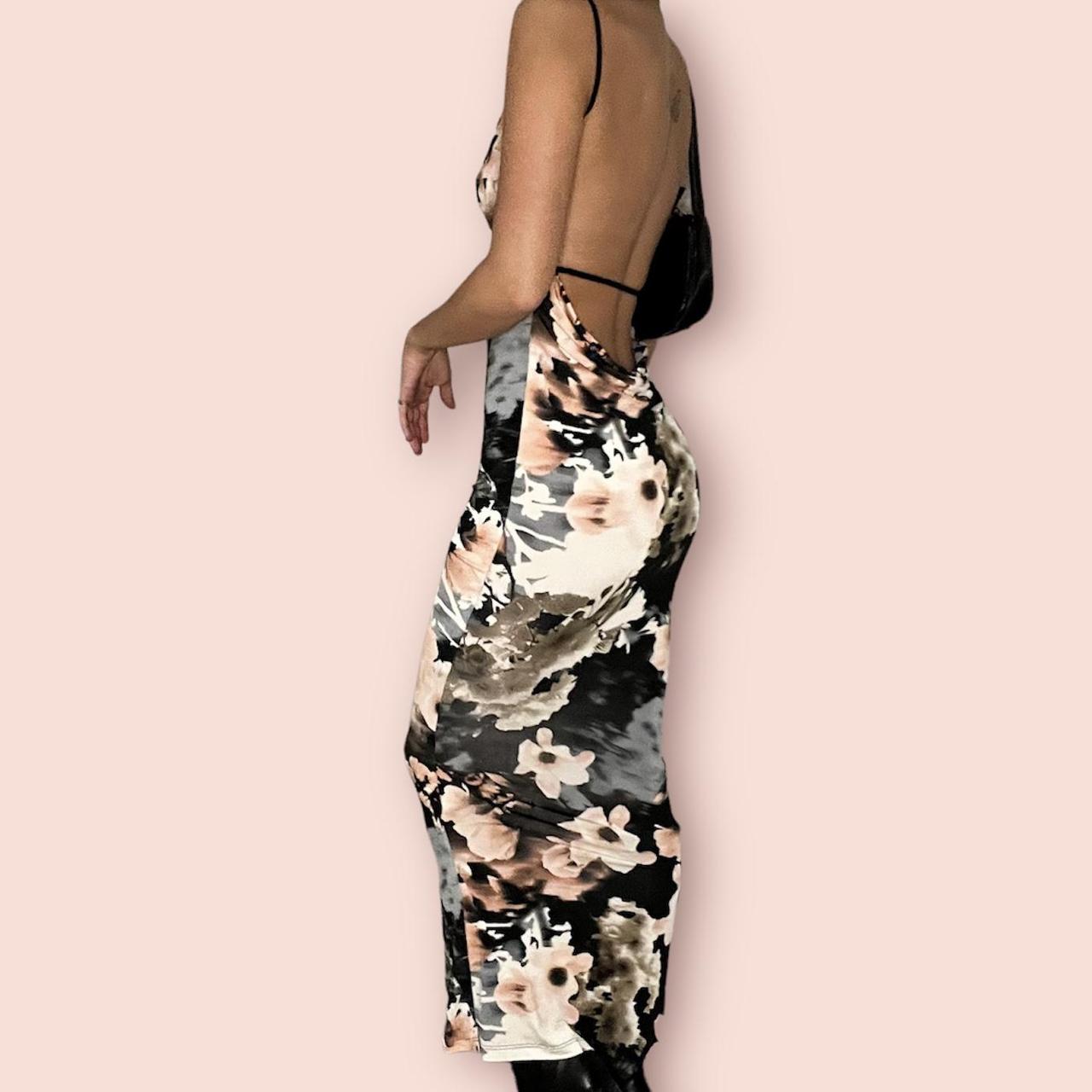 backless maxi dress -windsor brand -super... - Depop