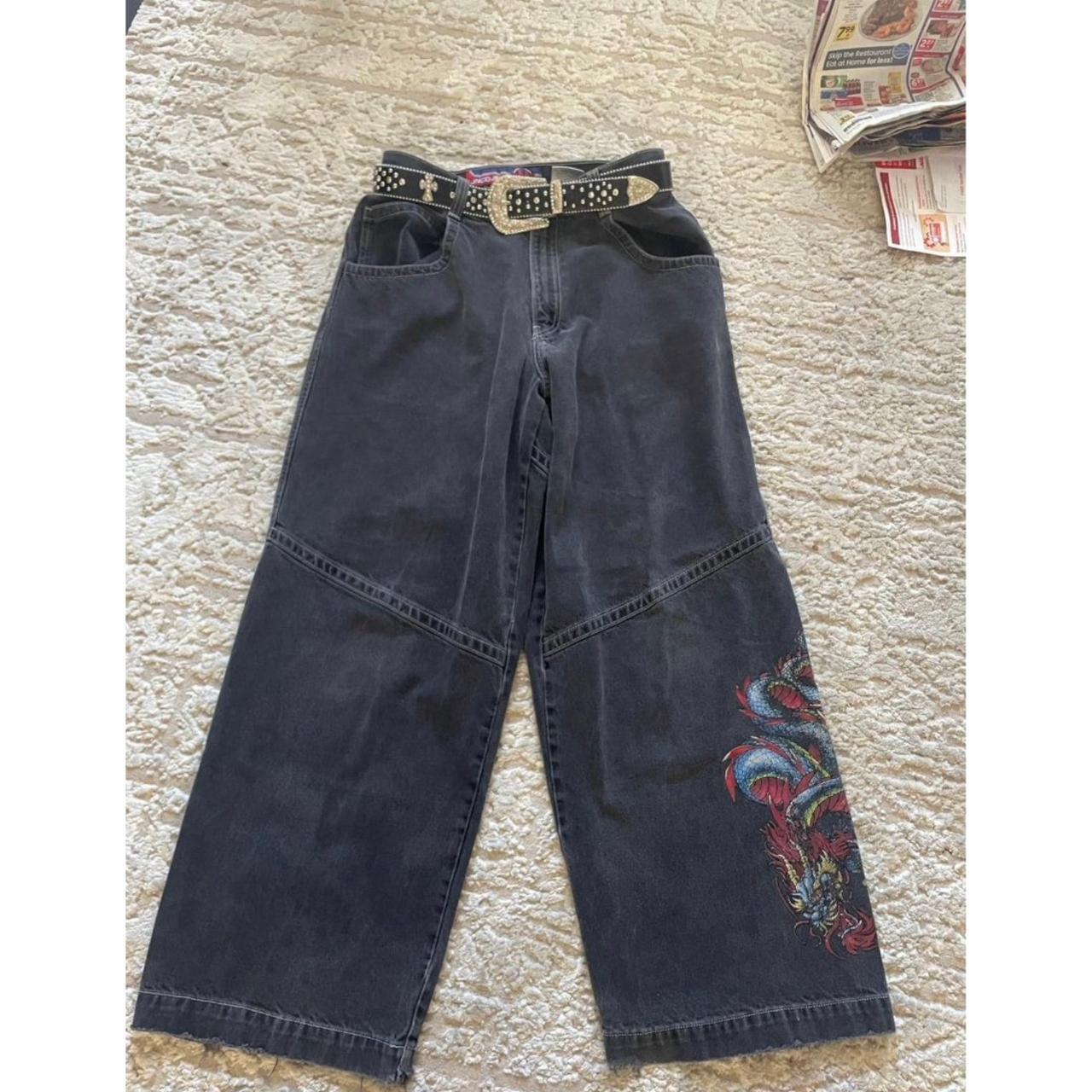JNCO JEANS rare JNCO jeans dragon jeans - Depop