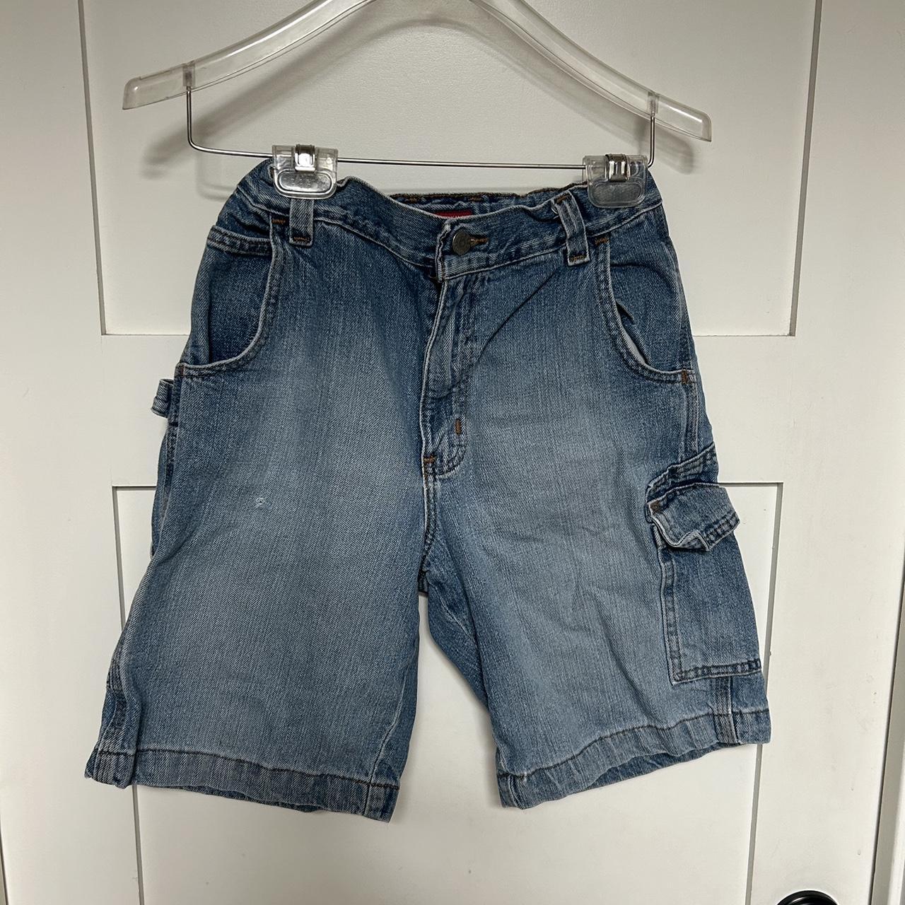 jorts adjustable waist kids size 12 - Depop