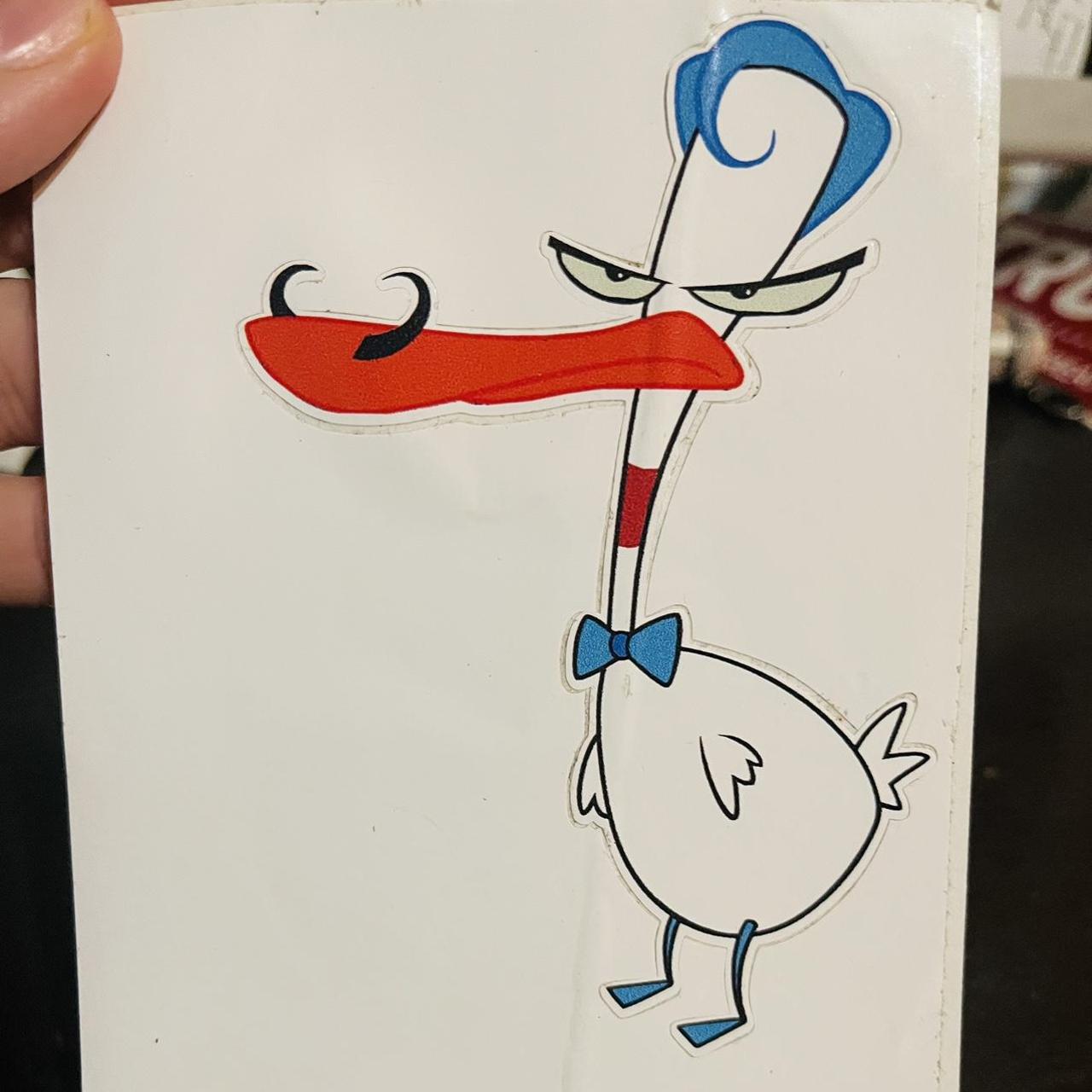 Medium Sized Le Quack Courage the Cowardly dog... - Depop