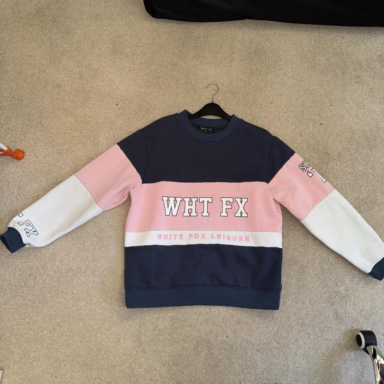 White fox jumper | Size S/M | great condition | Depop
