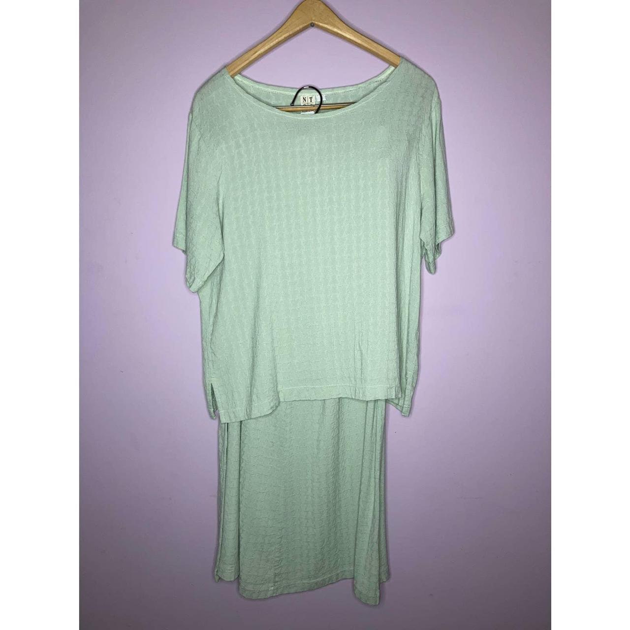 Nomadic Traders Shirt and Maxi Skirt Set Green... - Depop