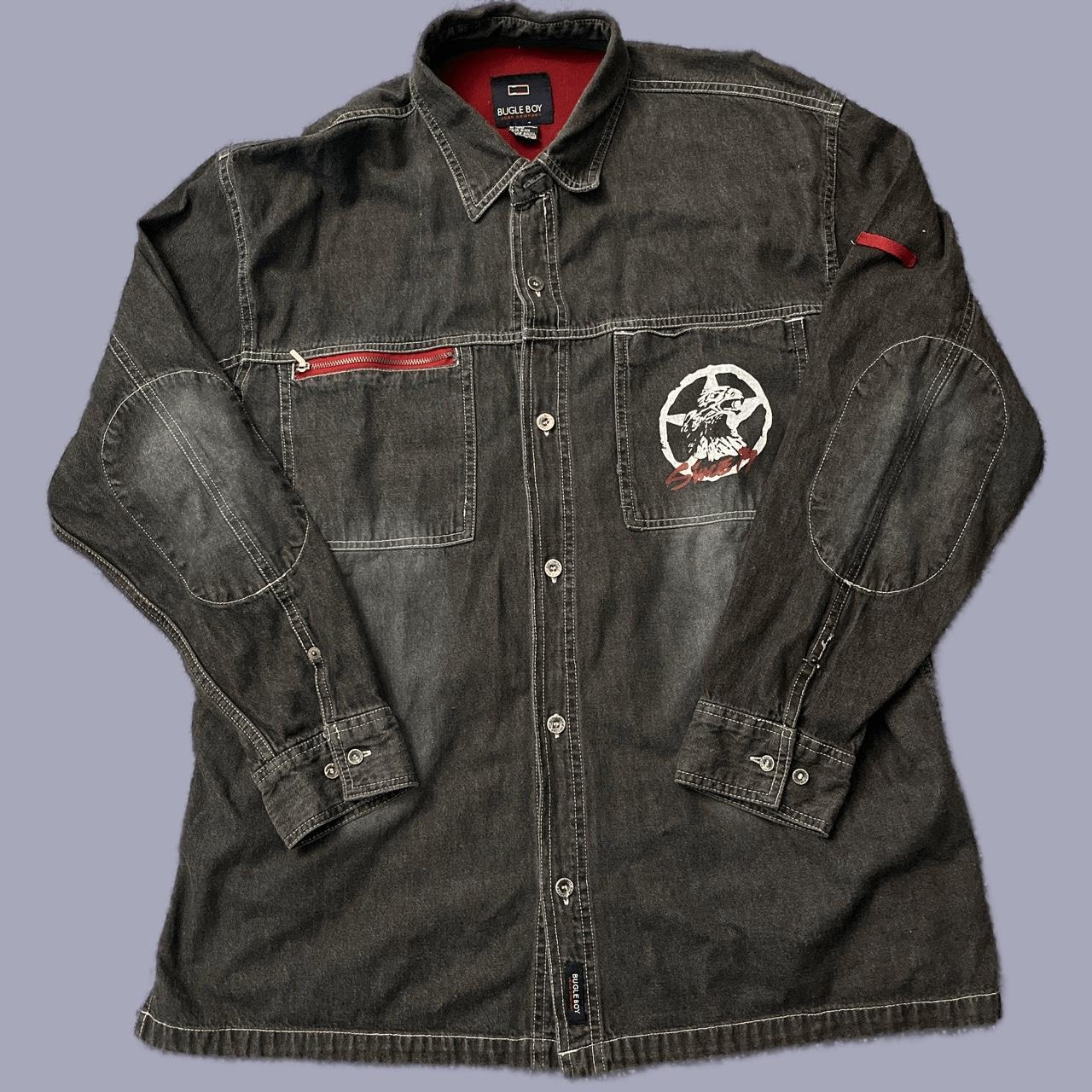 Rare Vintage men’s bugle boy button up Size large... - Depop