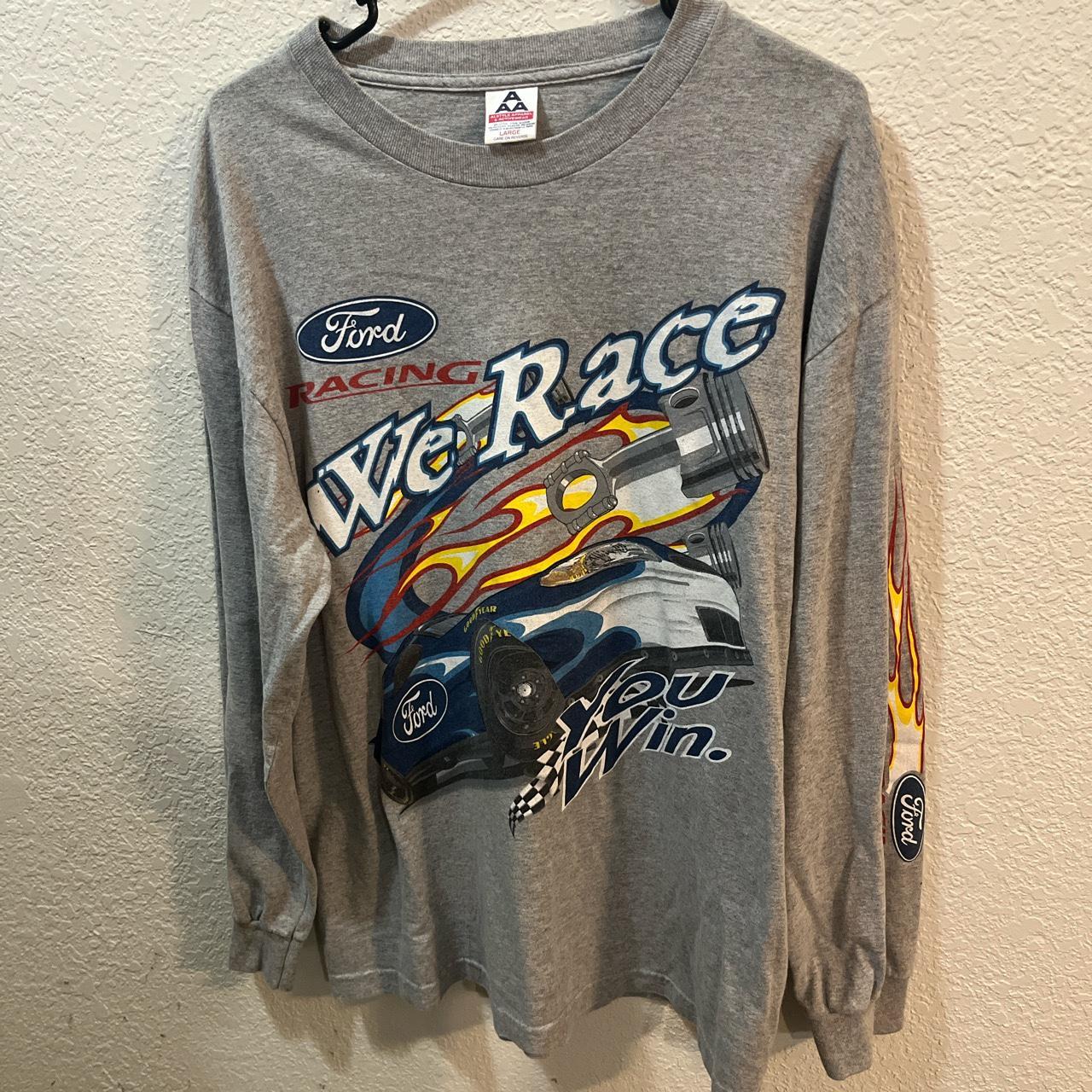 Ford racing “we race, you win” long sleeve T-shirt... - Depop