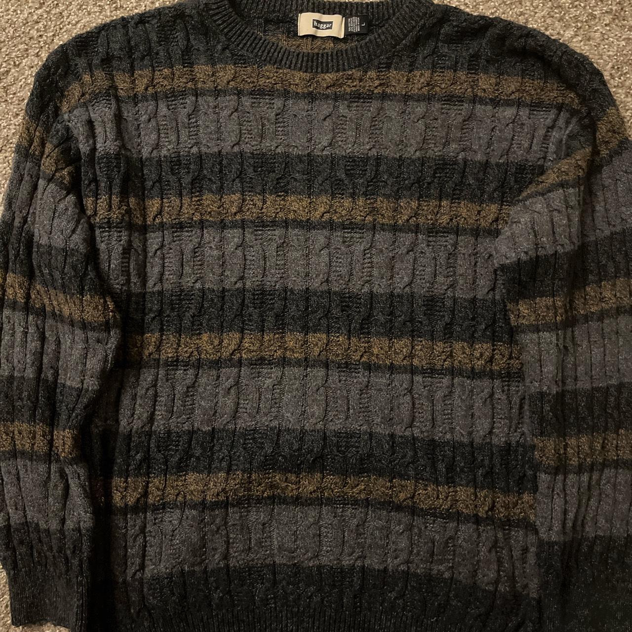Vintage Haggar grandpa sweater Size large... - Depop