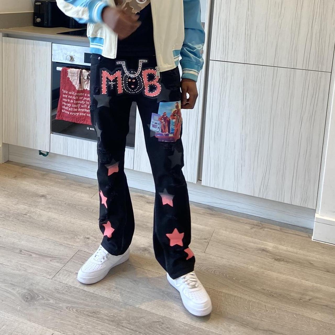 Message to preorder Unique style Jeans by... - Depop