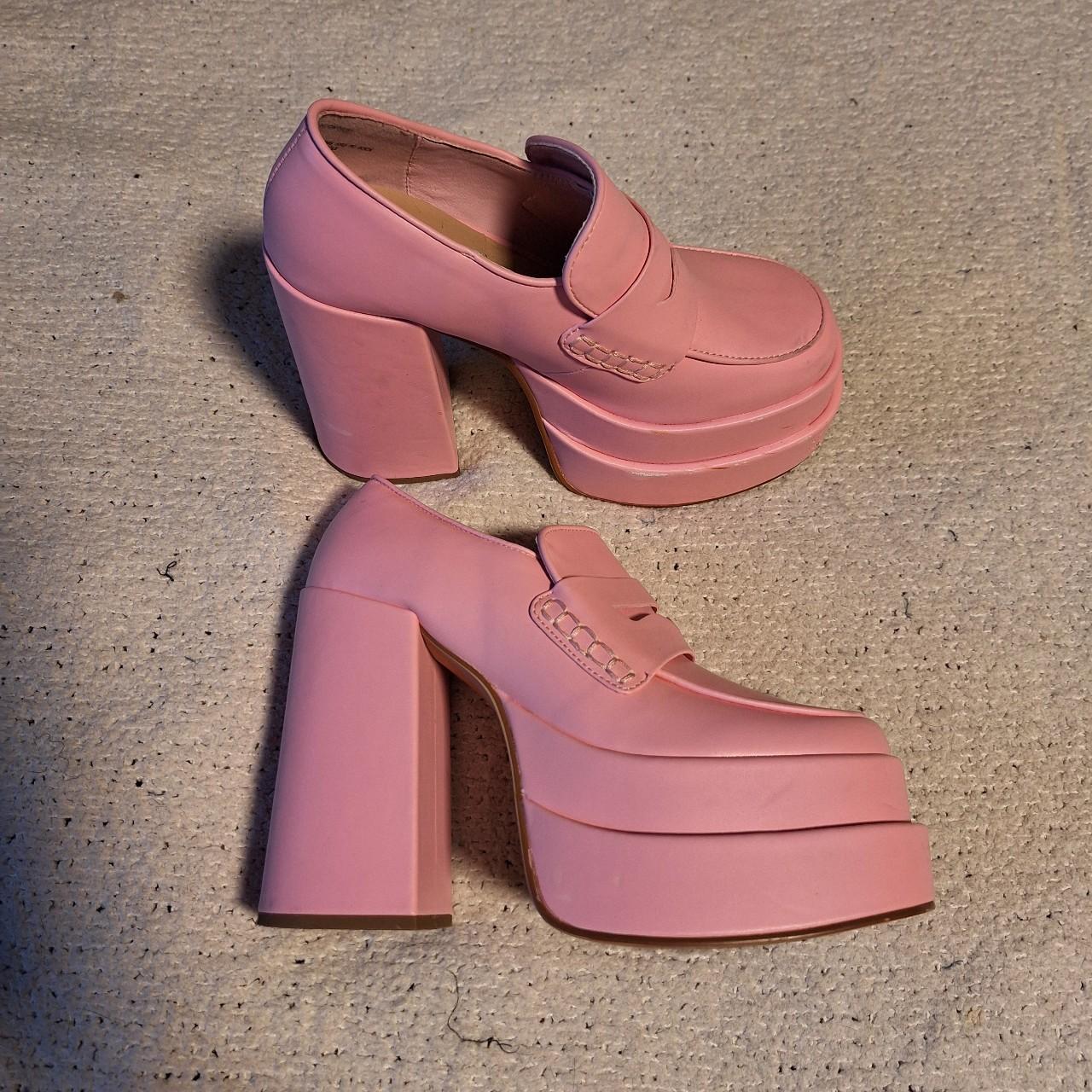 Steve Madden Catelyn Style Bubblegum Pink Loafer... | Depop