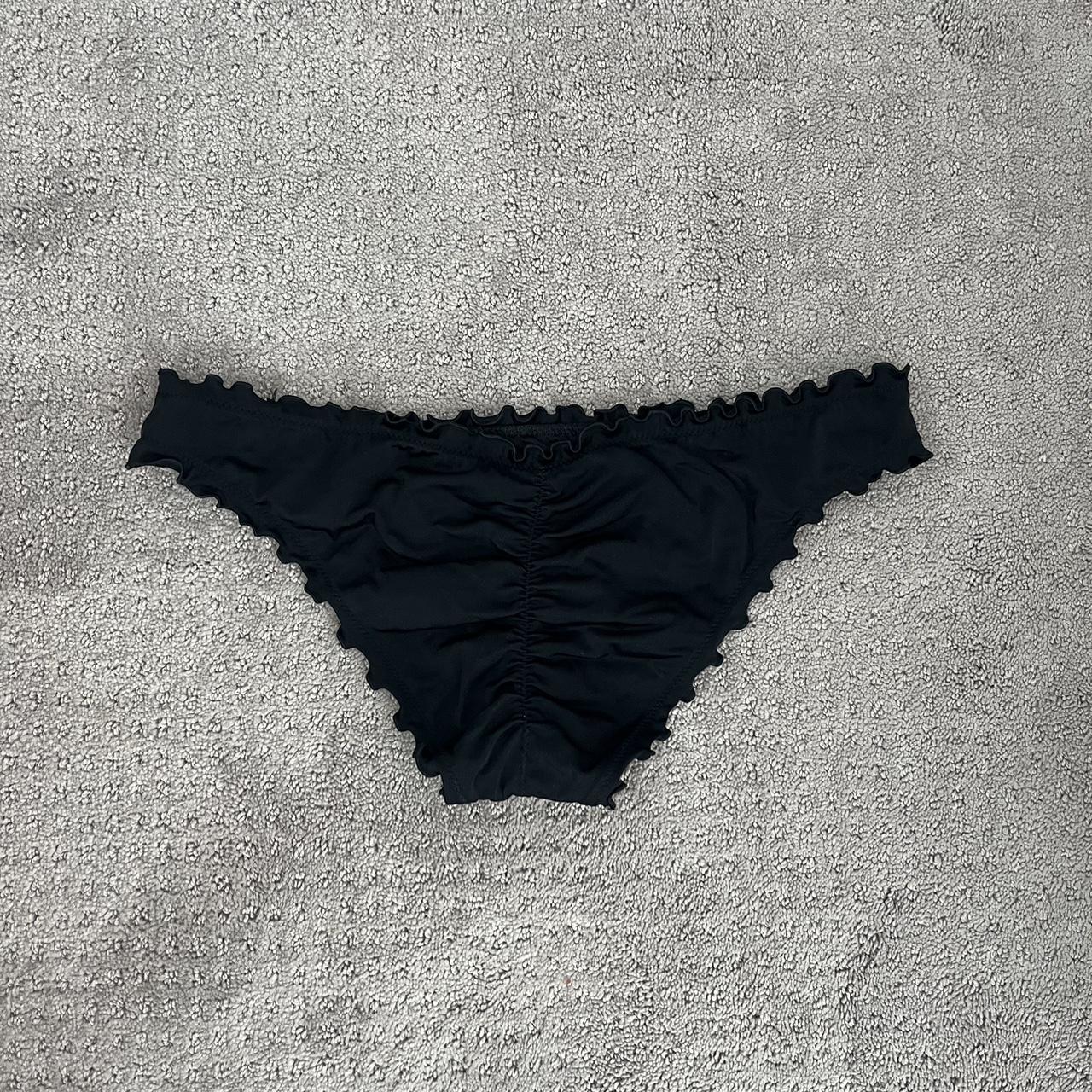 Shade & Shore Black Bikini Bottoms -in great... - Depop