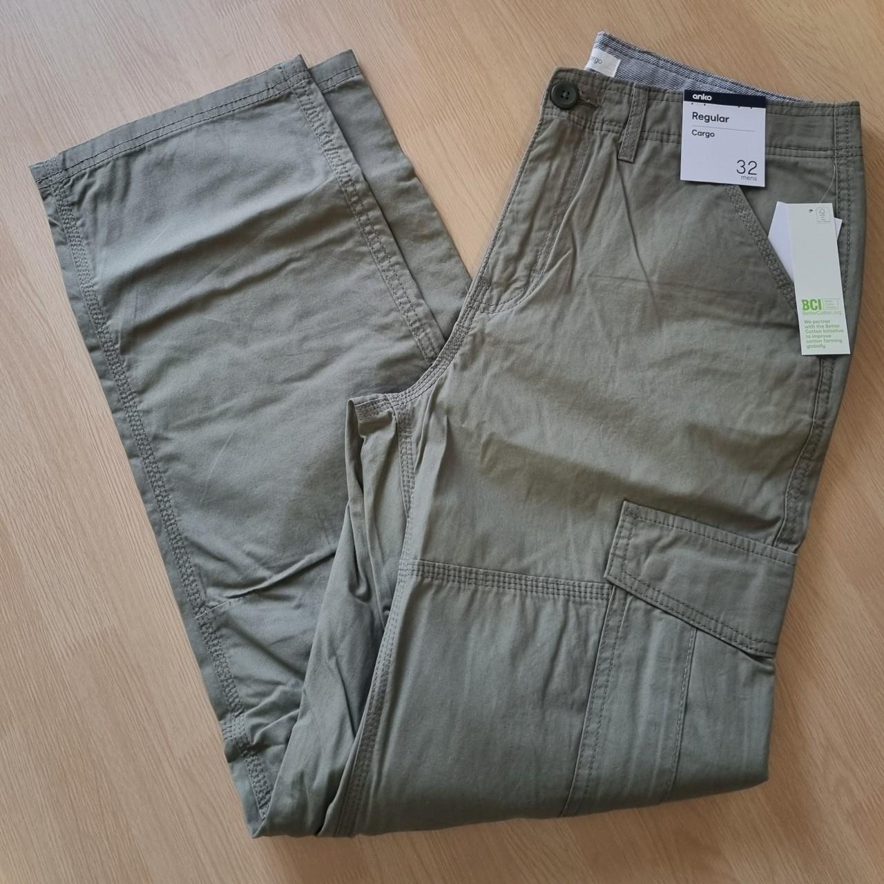 anko REGULAR FIT CARGO PANTS K-mart brand cargo... | Depop