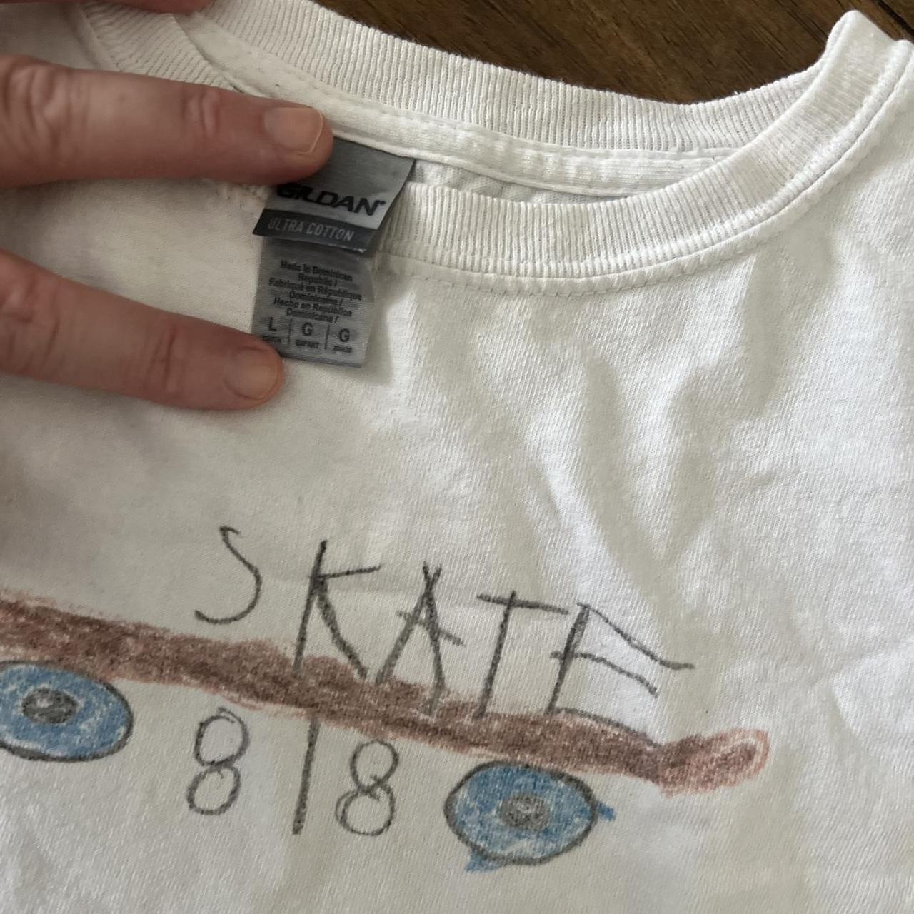Skate 818 Tee golden size L - Depop