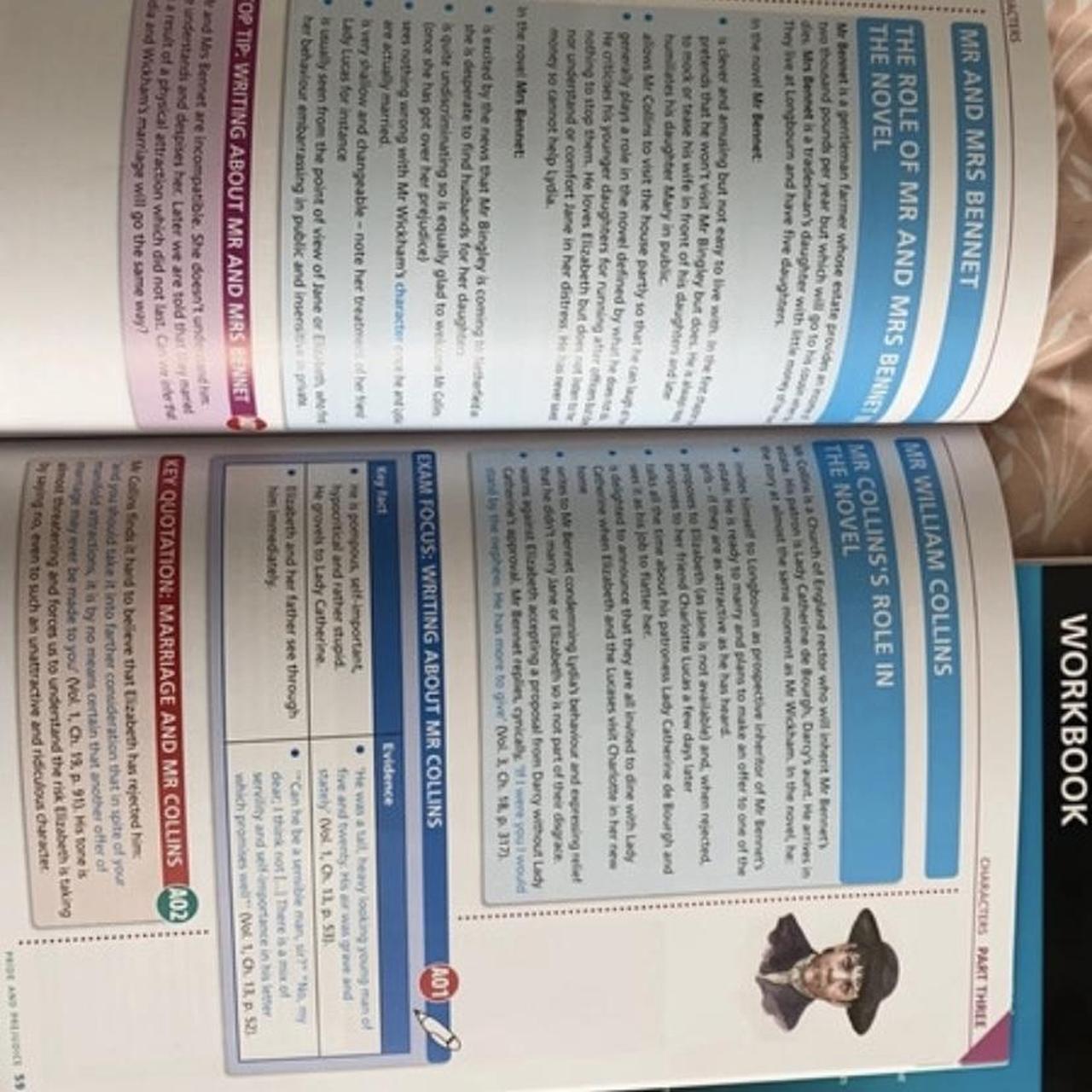 York Notes Pride and Prejudice revision guide and... - Depop