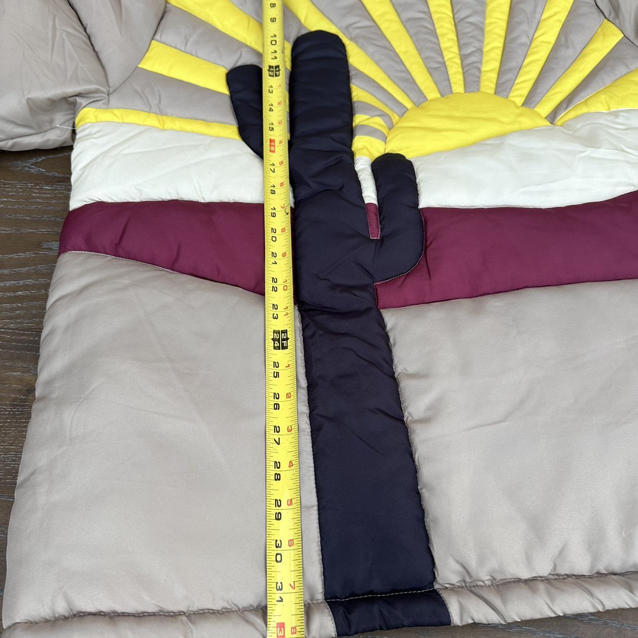 WeSC Vegan Landscape Puffer Jacket XL Sunset cactus ... - Depop