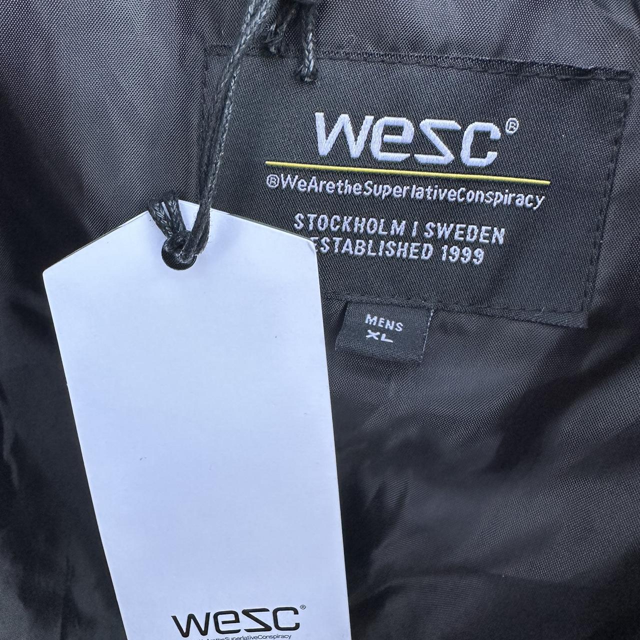 WeSC Vegan Landscape Puffer Jacket XL Sunset cactus ... - Depop