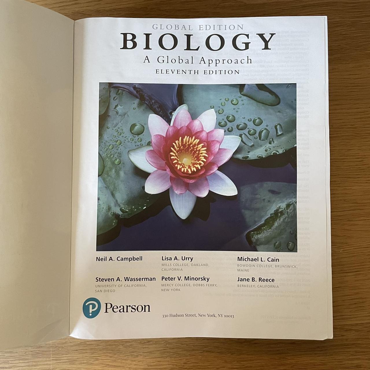 Pearson: Biology A Global Approach 11th... - Depop