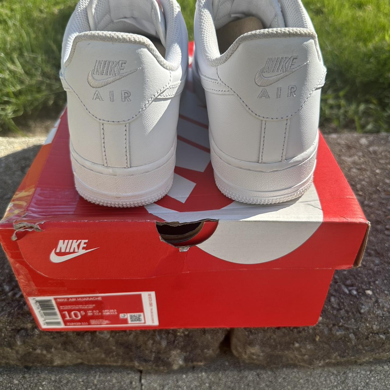 Nike AF1 Low White/White Size: 8.5M OG Forces /... - Depop