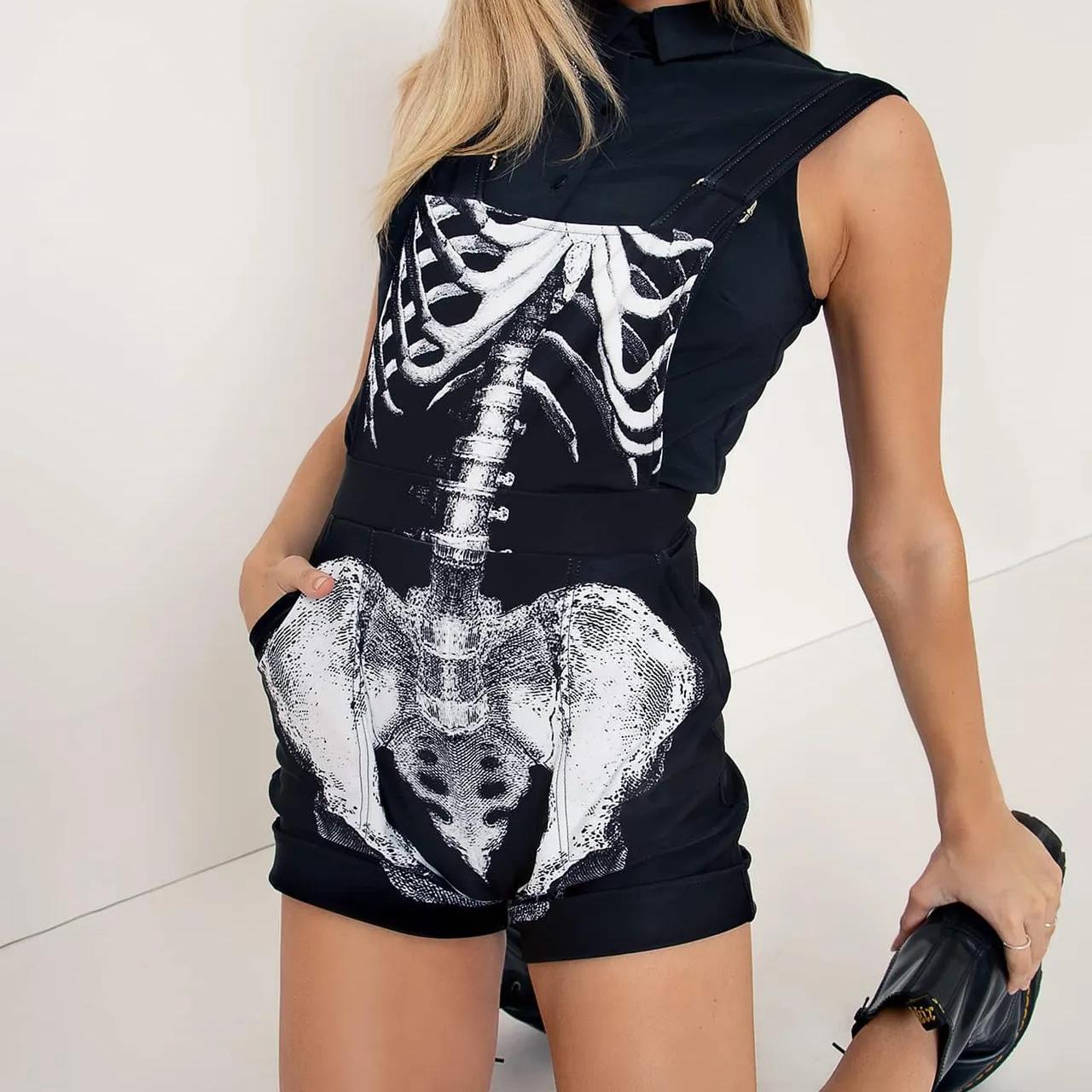 Blackmilk Skeleton Overalls Lightly worn but don’t... - Depop