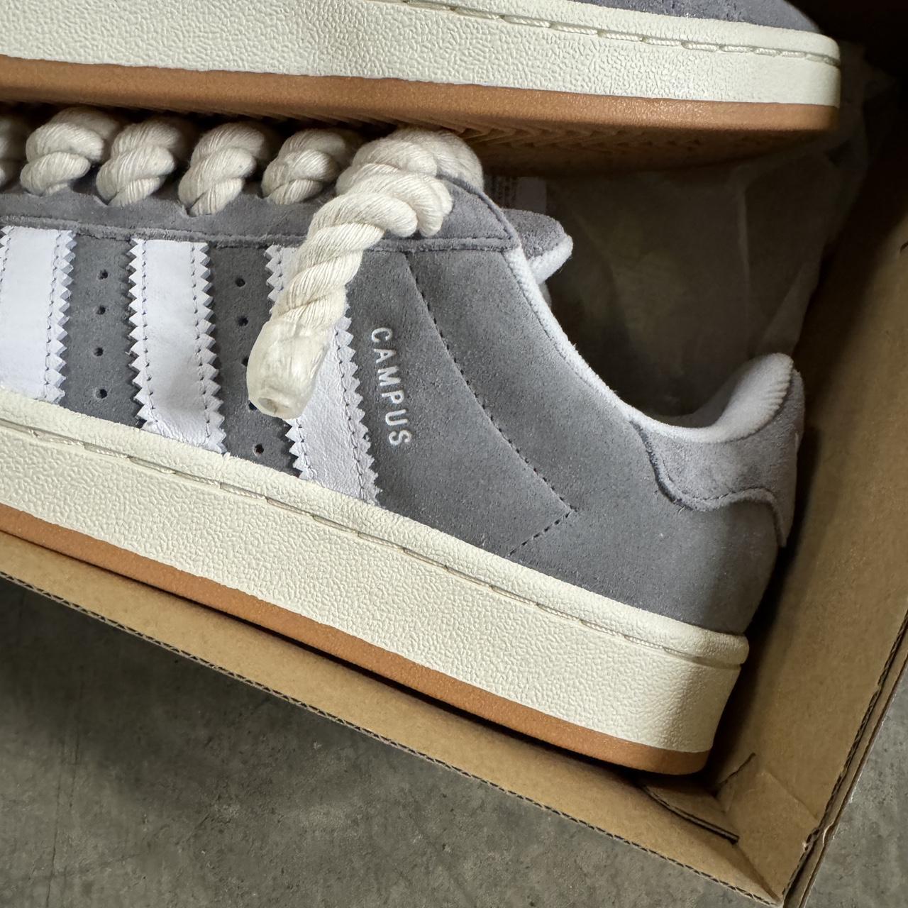 Adidas Campus 00 Grey ‘Custom Rope’ These come with... - Depop