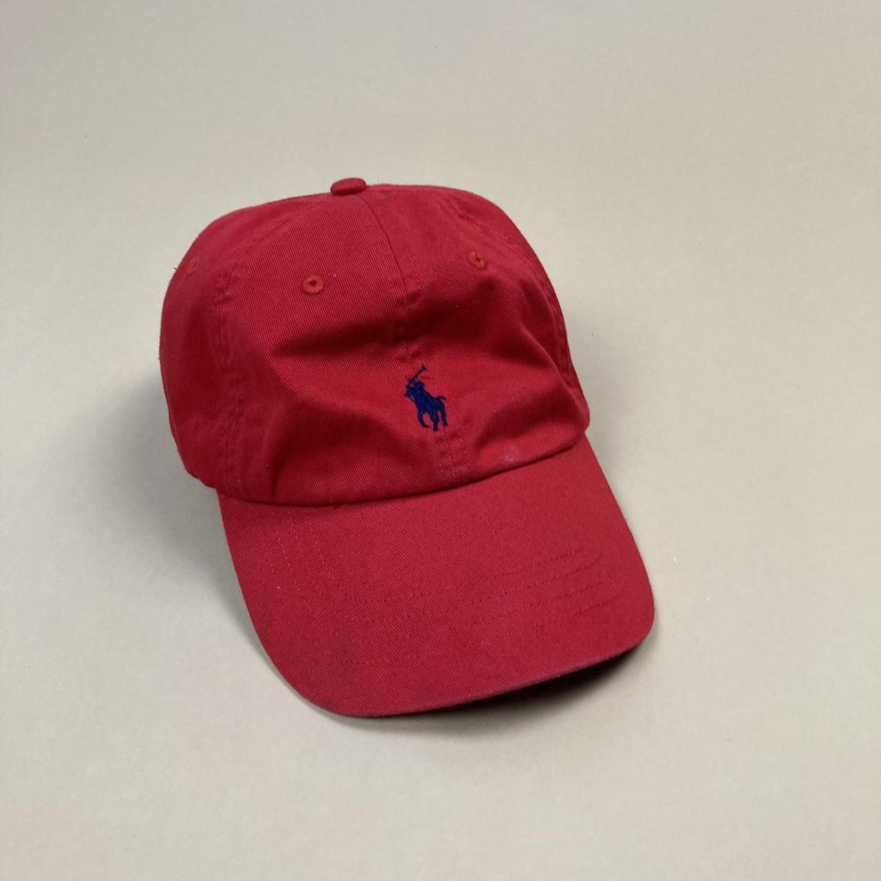 Polo Ralph Lauren cotton twill dad cap true red... - Depop