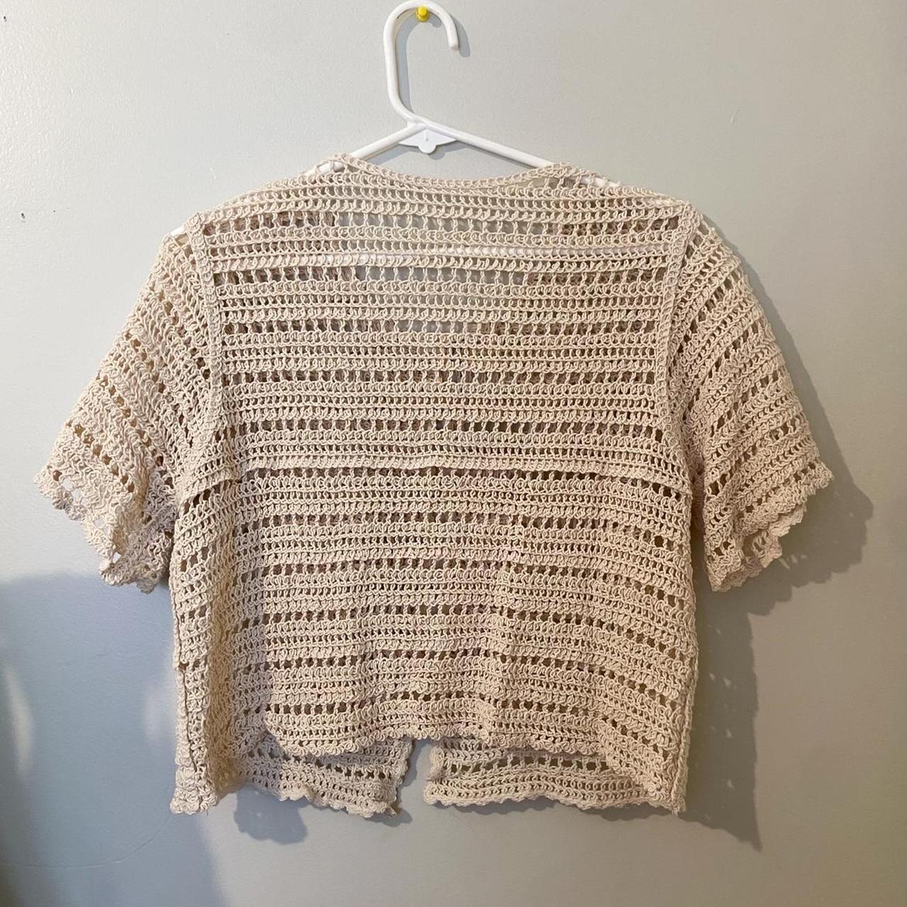 Codibook knit crochet cardigan - Brand new never... - Depop