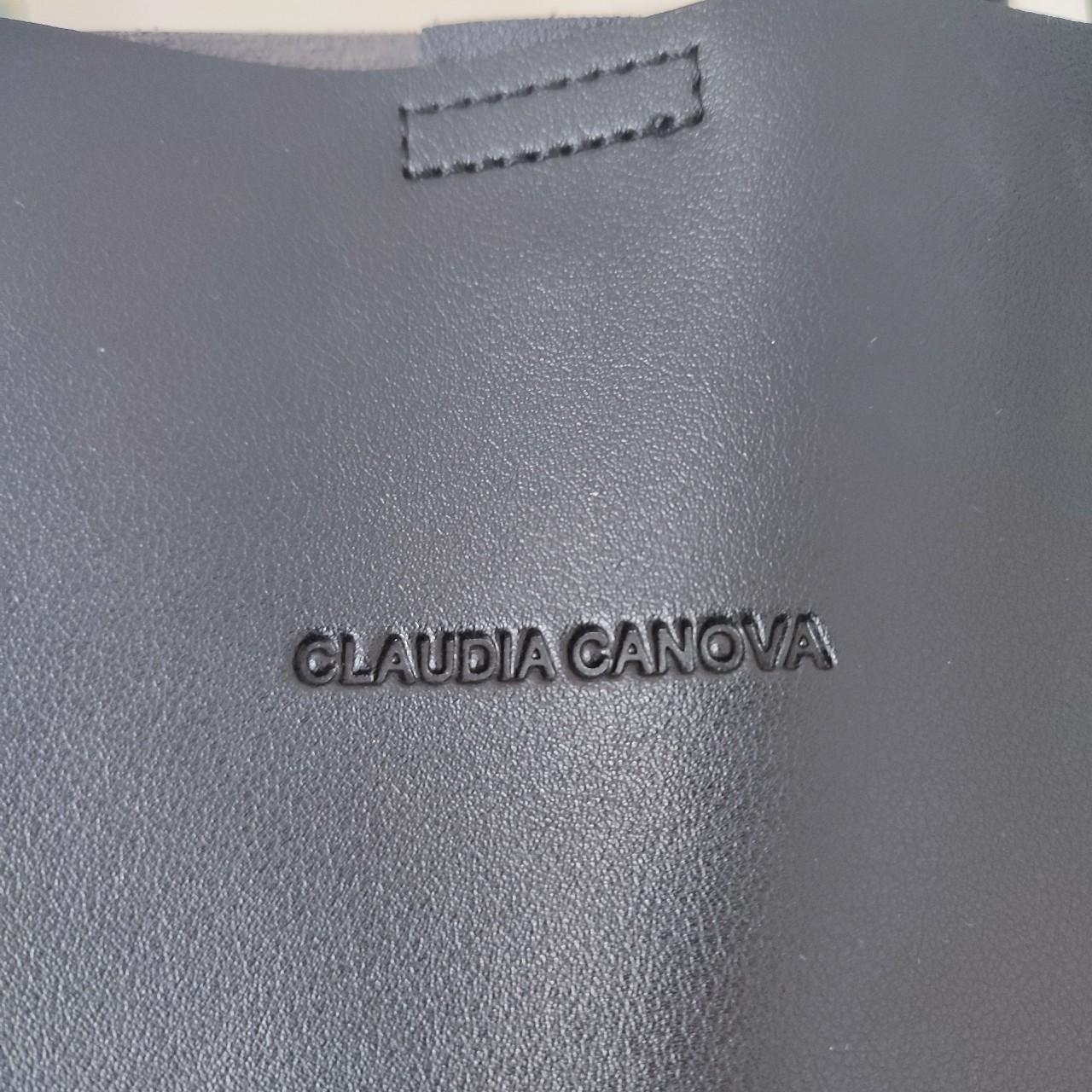 Claudia Canova leather tote bag. Spacious main... - Depop Claudia Canova leather tote bag. Spacious main... - Depop