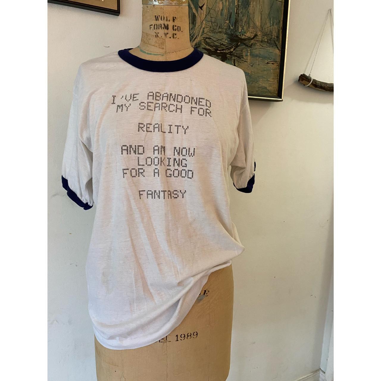 Cute vintage made in USA bot shirt. I’ve abandoned... - Depop