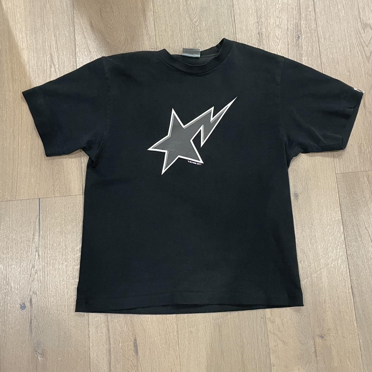 vintage bapesta tee shirt 21x26 dm before purchase - Depop